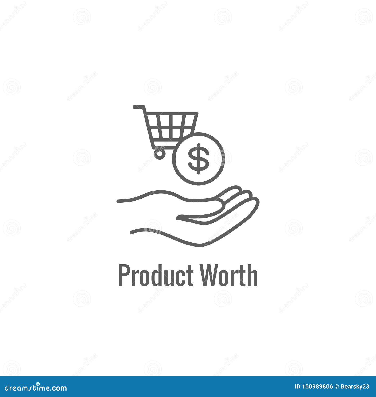 Competitive Pricing Icon Showing an Aspect of Pricing, Growth ...