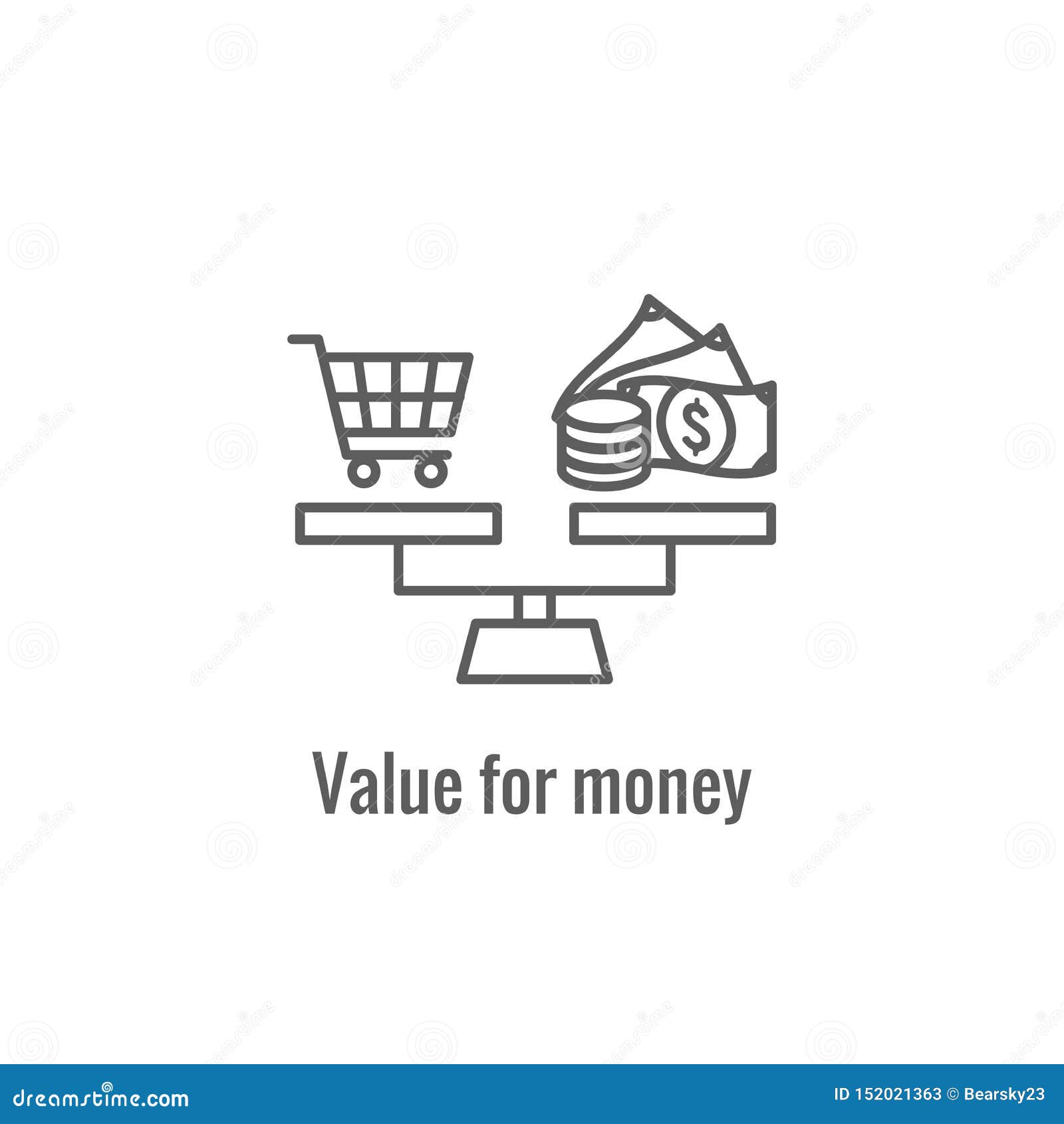 Competitive Pricing Icon Showing an Aspect of Pricing, Growth ...