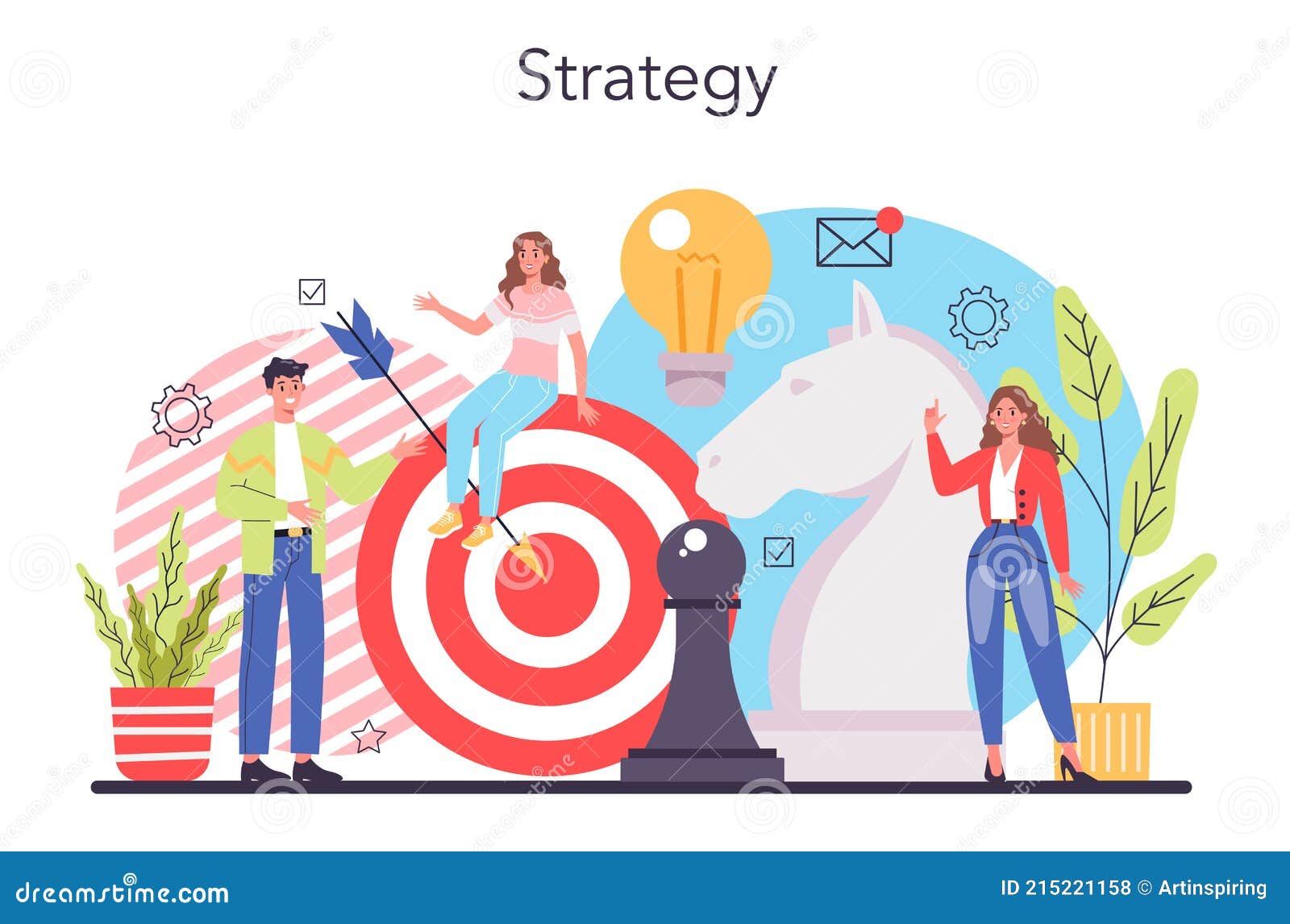 Competitor Analysis Concept. Business Competition Stock Vector ...