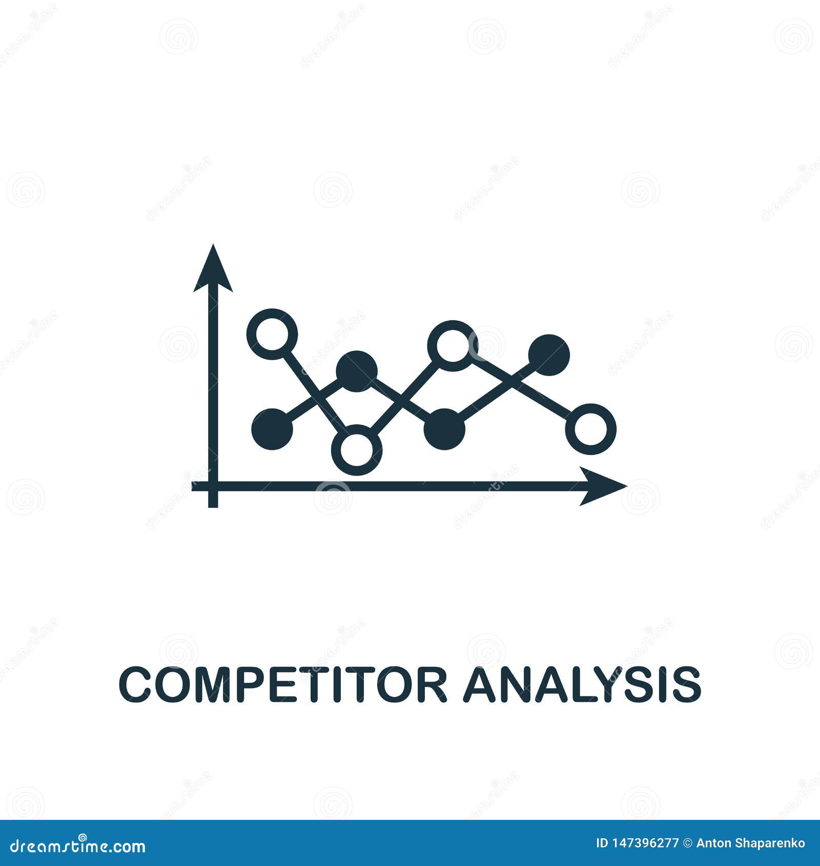 Competitor Analysis Icon. Creative Element Design from Business ...