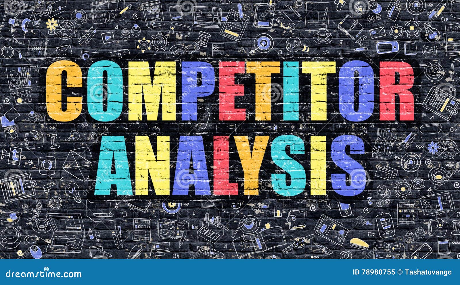 Competitor Analysis Infographic In 3D Style Vector Illustration ...