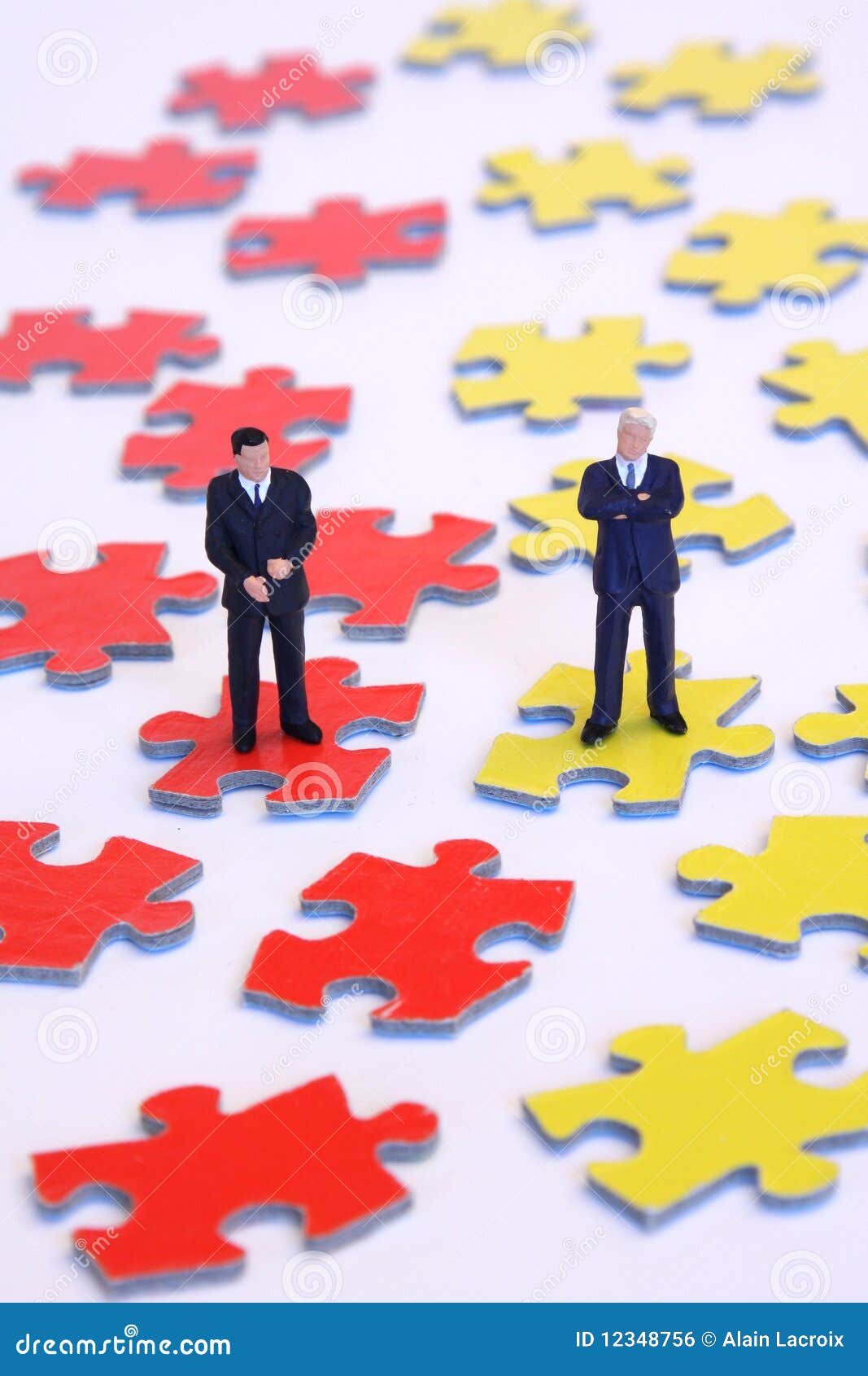 Competitors stock photo. Image of competitive, employees - 12348756