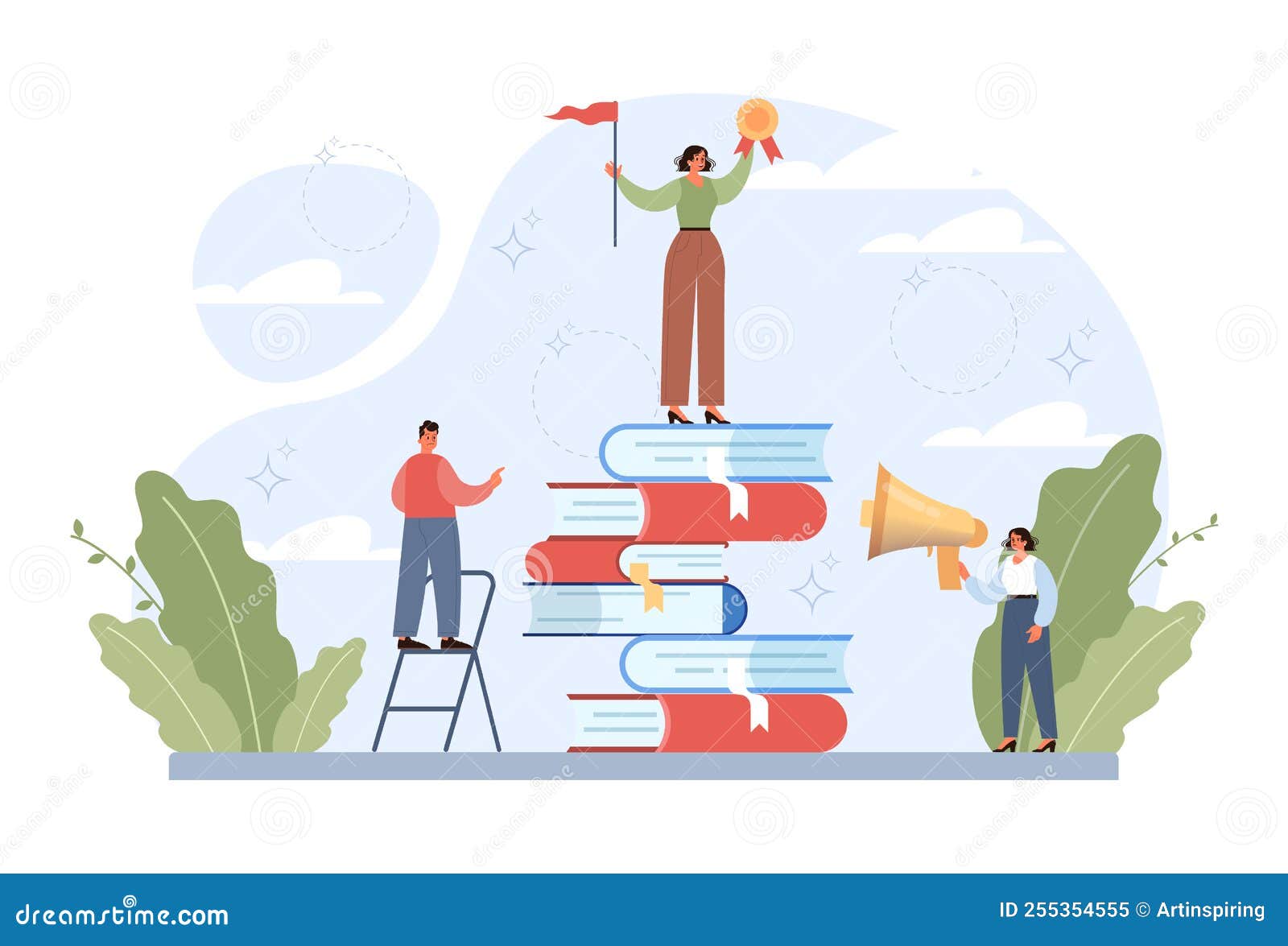 Competitors Concept. Business or Interpersonal Competition Stock Vector ...