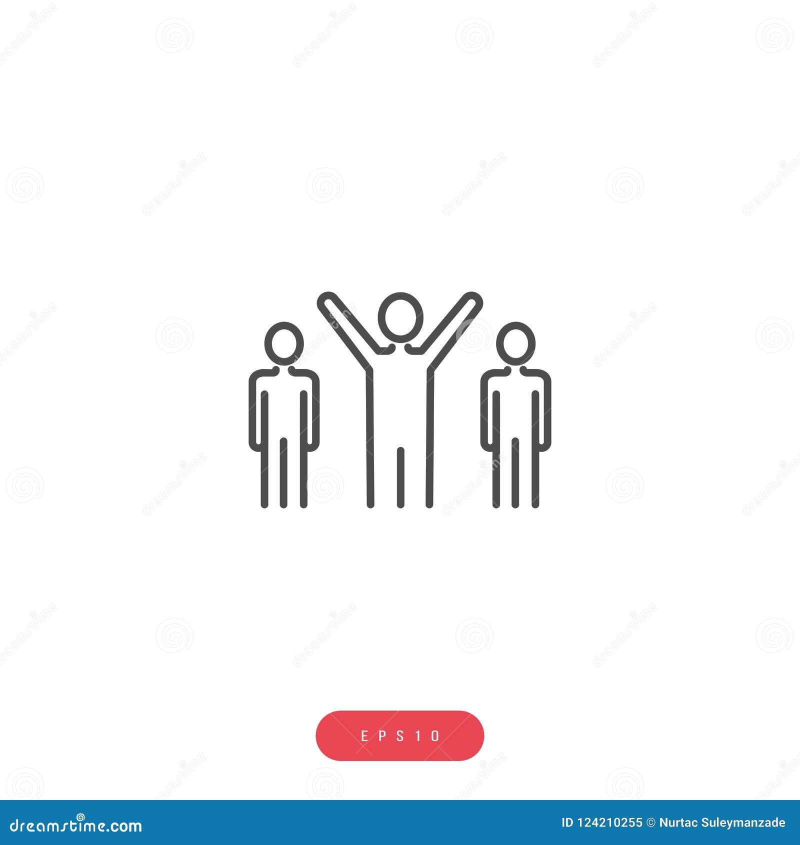 Competitors Vector Icon Business Management Related Vector Line Icon ...