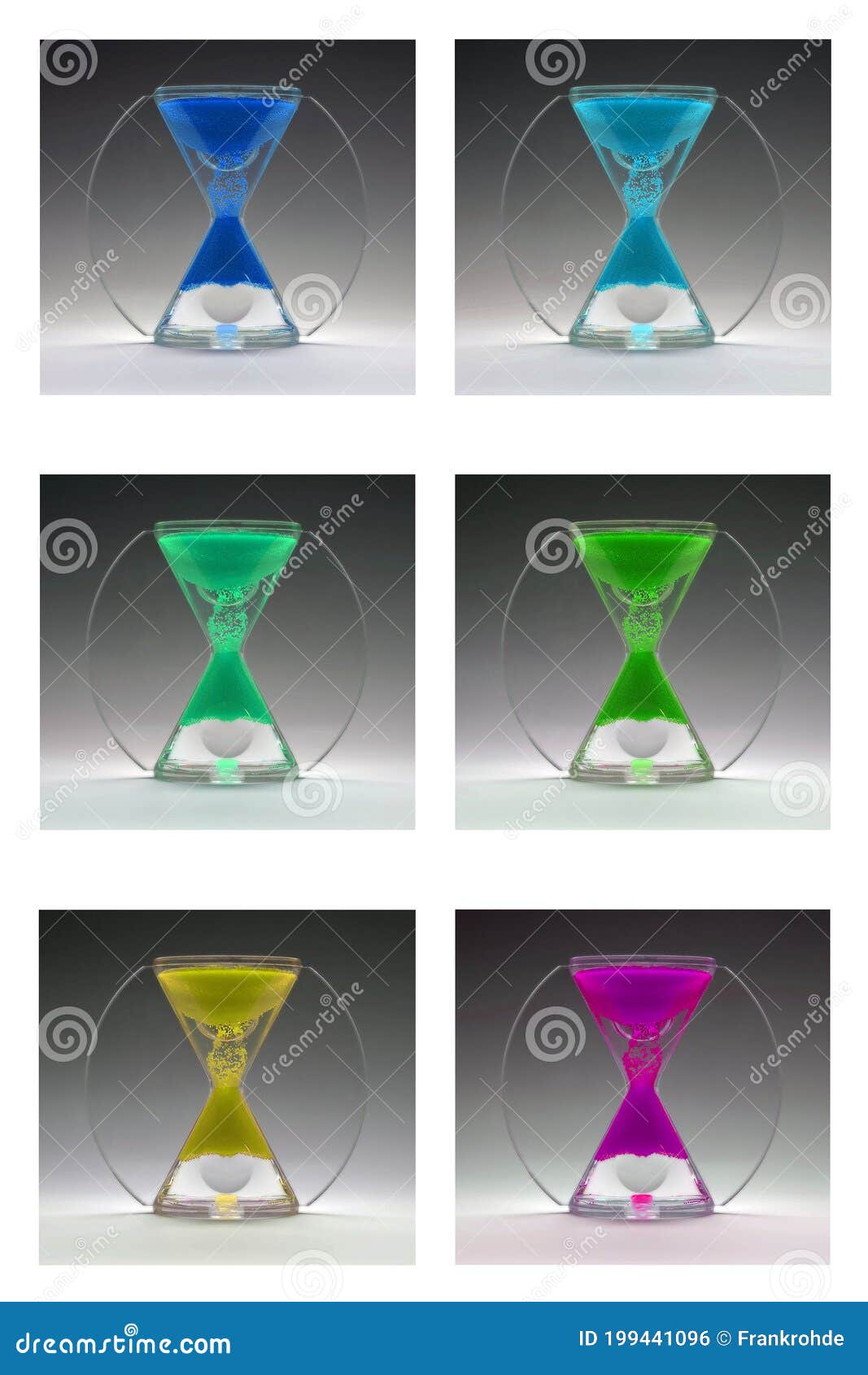 Compilation Colored Egg Timers Stock Photo - Image of color, aesthetics ...