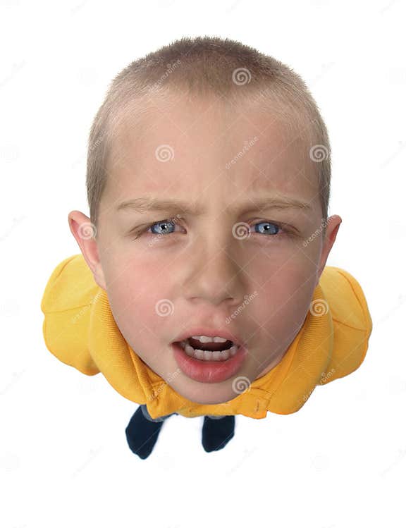 Complaining or angry boy stock photo. Image of indoor - 20756818