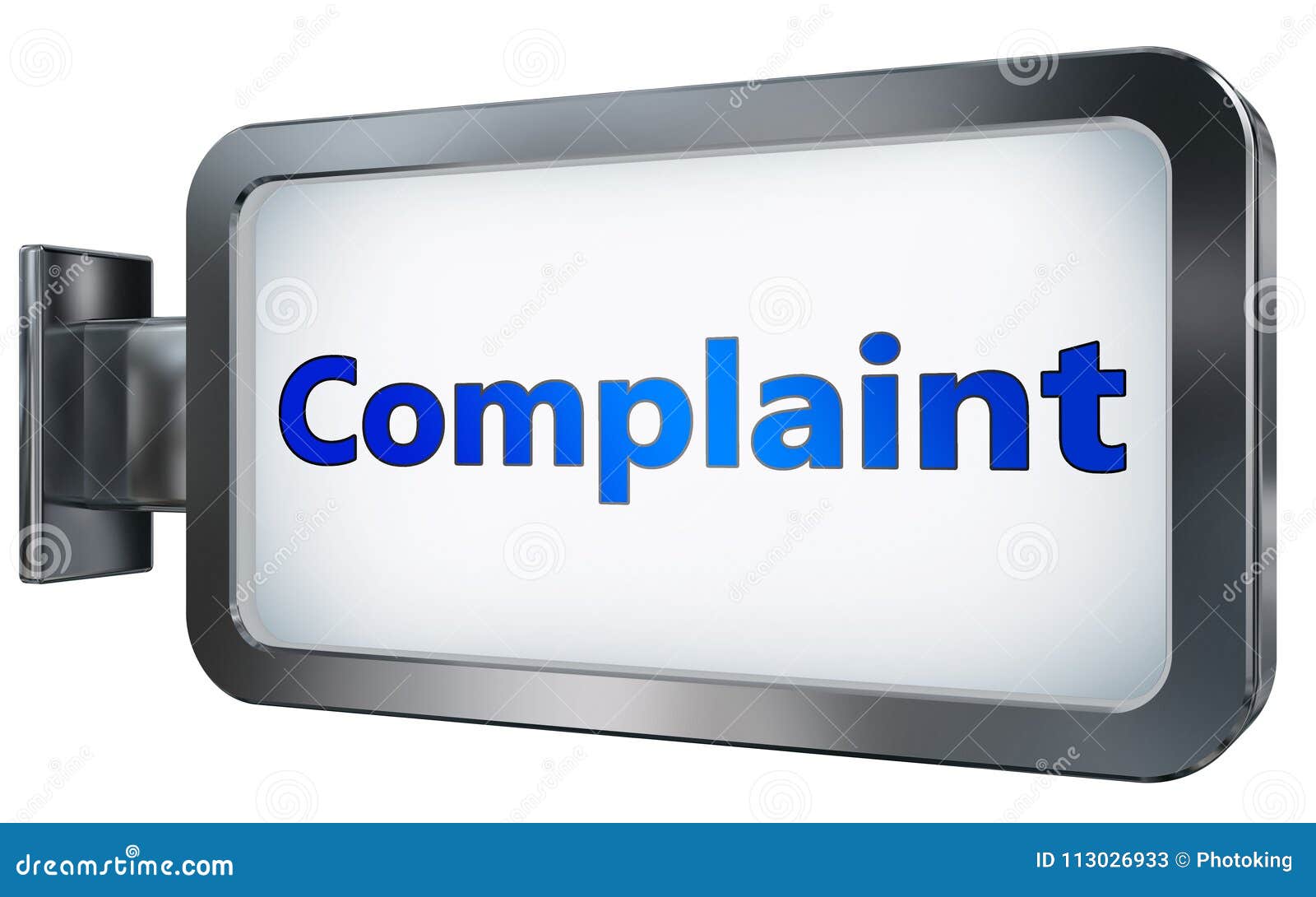 Complaint Banner Royalty-Free Stock Photo | CartoonDealer.com #103120167