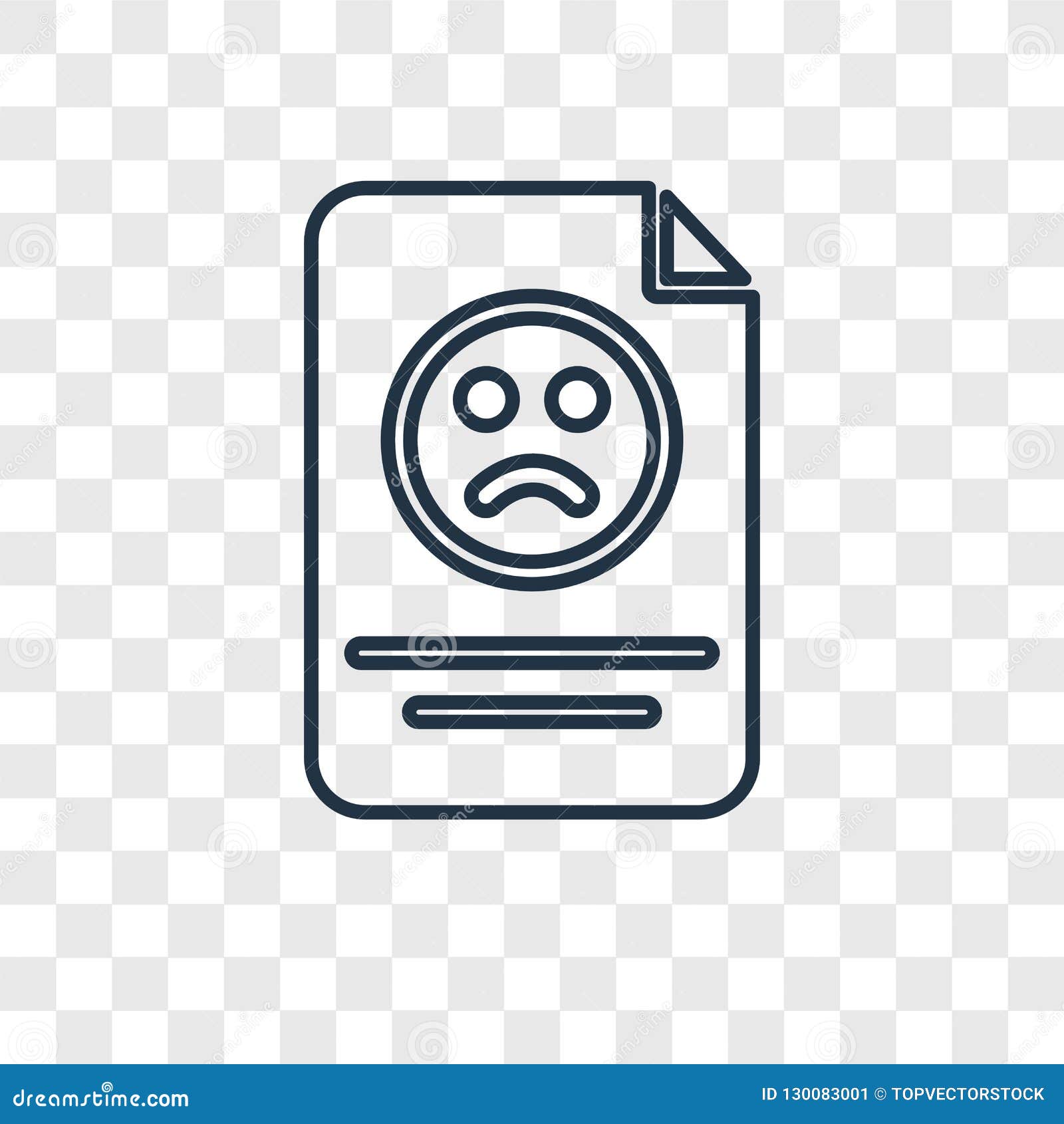 Complaint Concept Vector Linear Icon Isolated on Transparent Background ... Complaint Concept Vector Linear Icon Isolated on Transparent Background ...