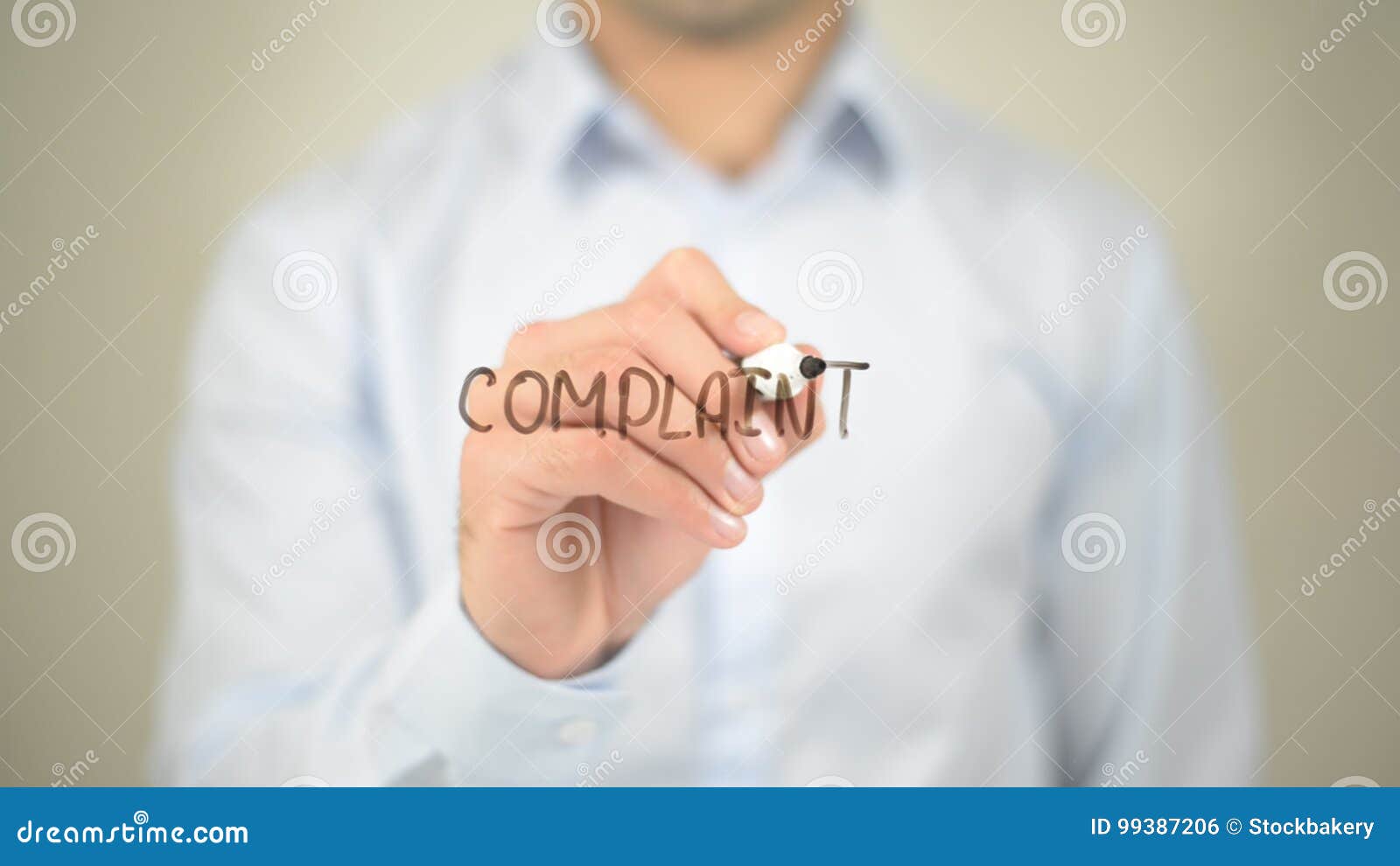 Complaint Man Writing Transparent Screen Stock Photos - Free & Royalty ...