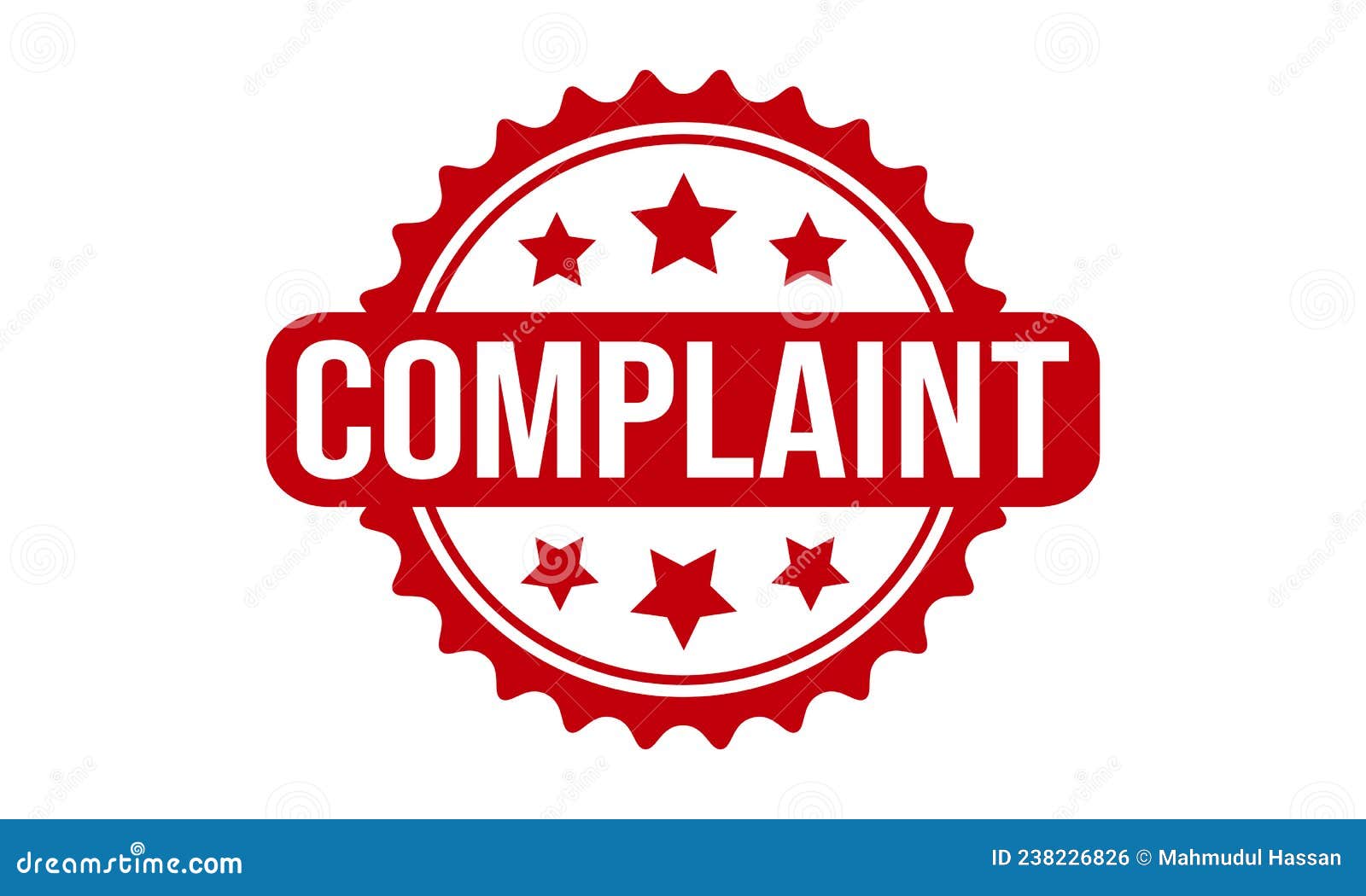 Complaint Rubber Grunge Stamp Seal Stock Vector Stock Vector ...