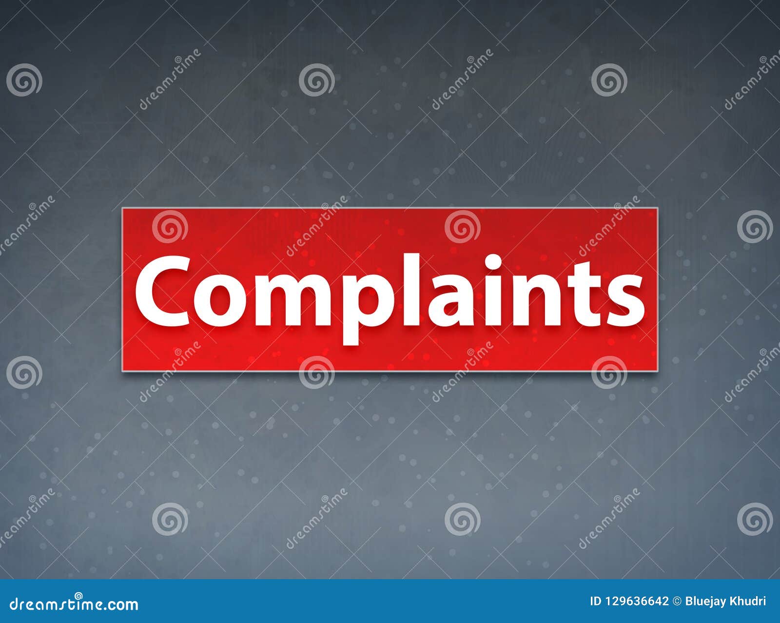 Complaints Red Banner Abstract Background Stock Illustration ...