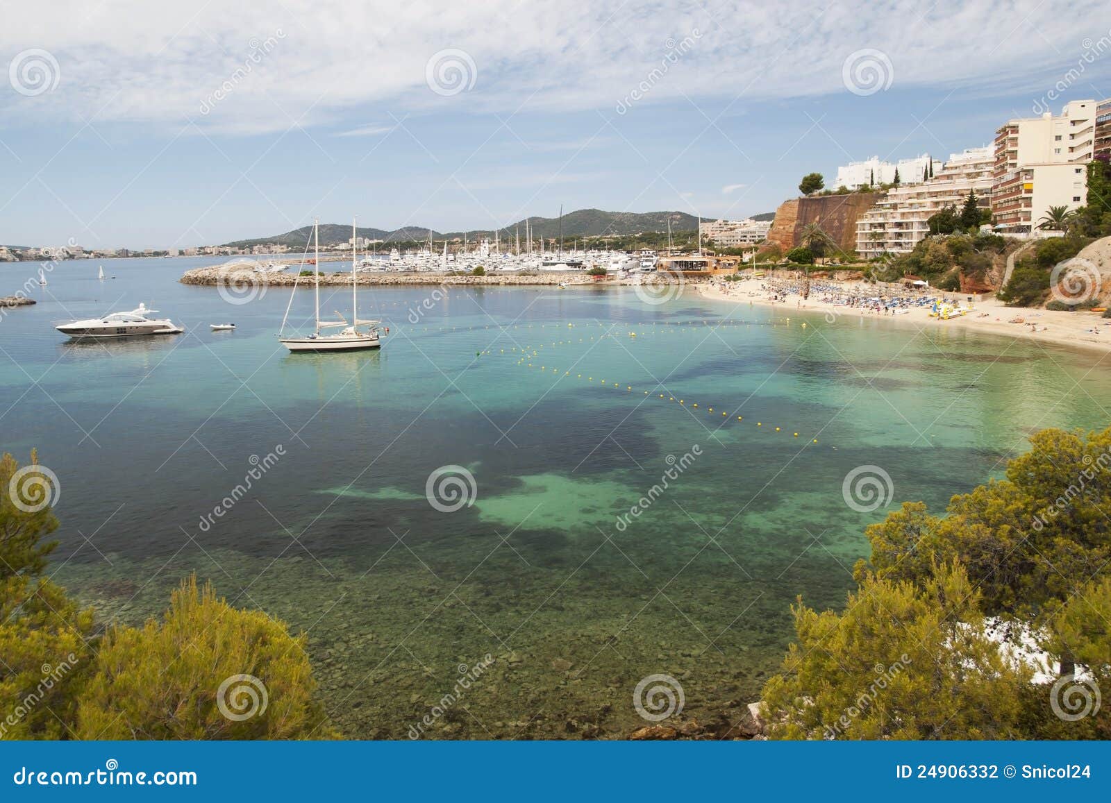 Complejo Playero De Majorca Foto de archivo - Imagen de recorrido ...