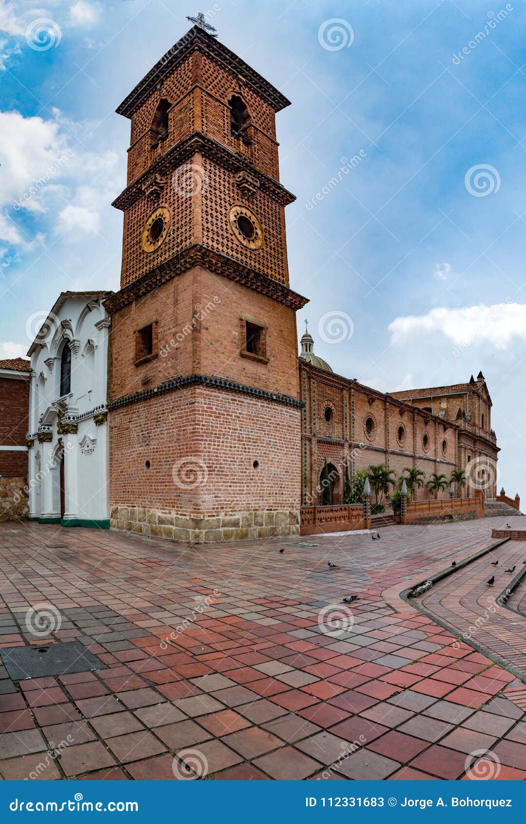 Complejo Religioso De San Francisco Cali Imagen de archivo - Imagen de ...