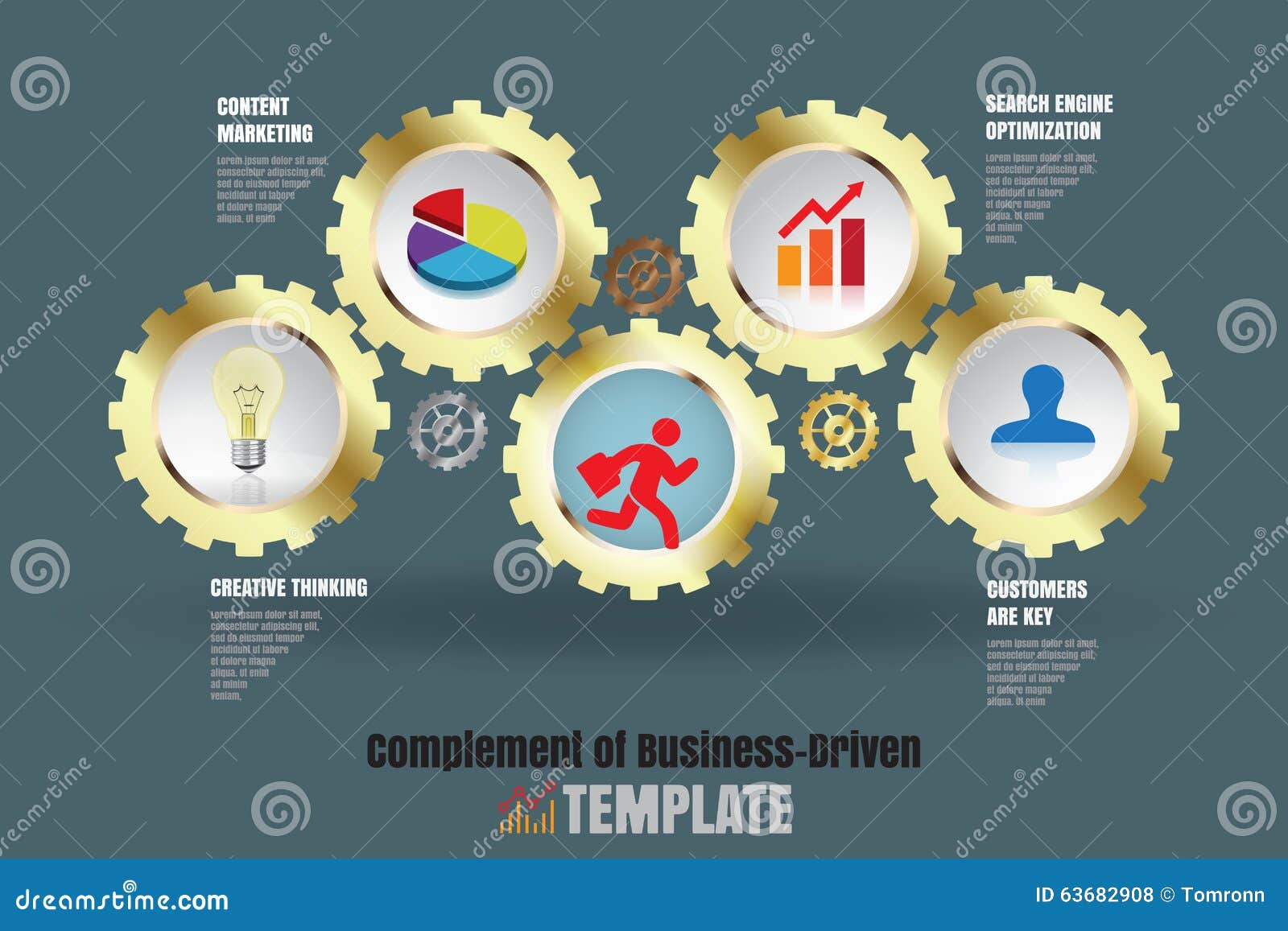 Complement of Business-driven, Vector Illustration Stock Vector ...