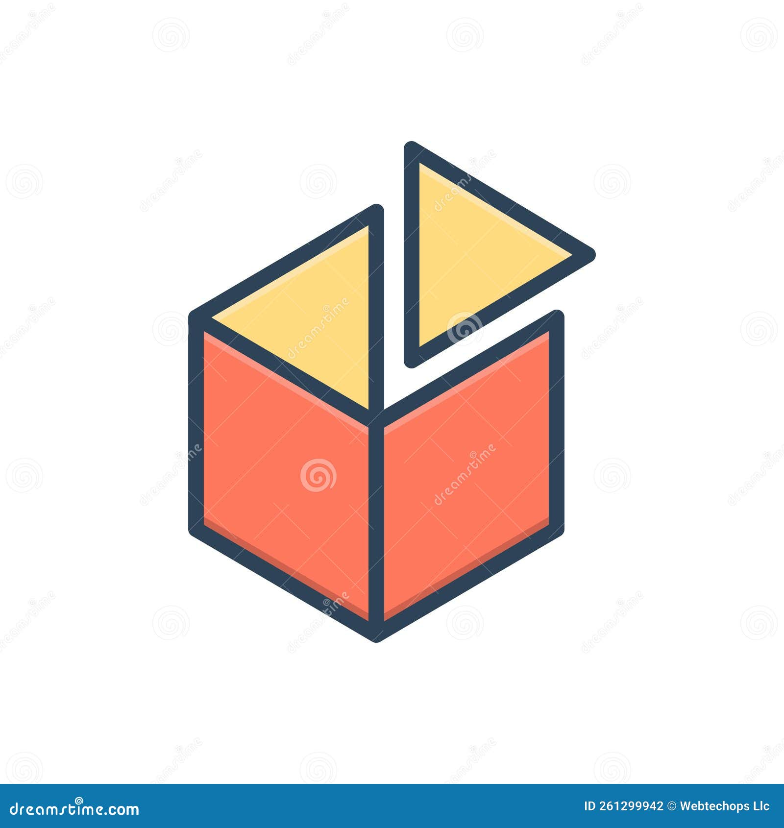 Color Illustration Icon for Complement, Companion and Element Stock ...