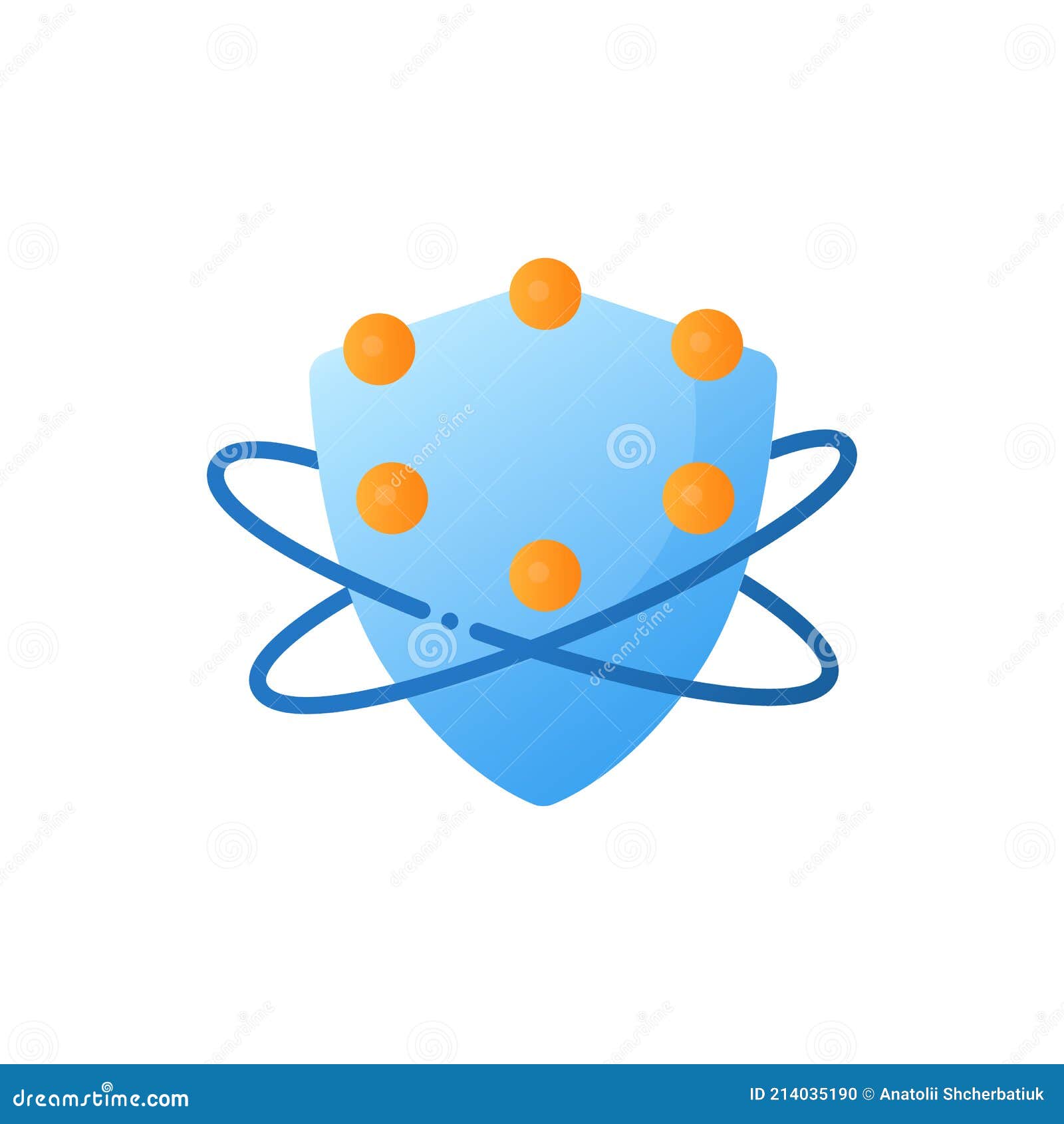 Complement System Flat Icon Stock Vector - Illustration of virus ...