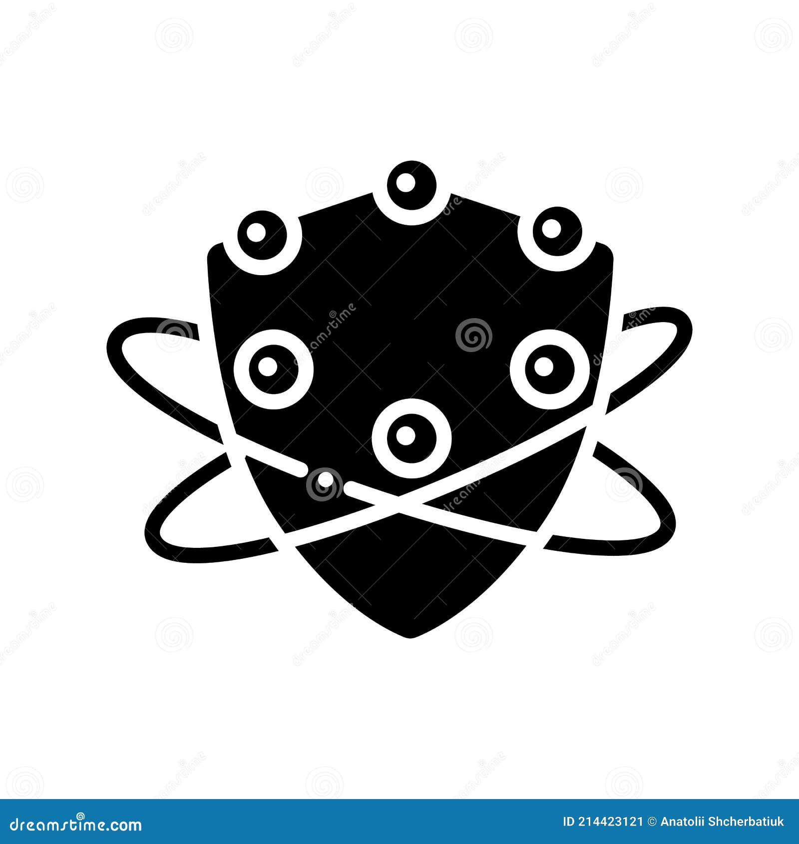 Complement System Glyph Icon Stock Vector - Illustration of vascular ...