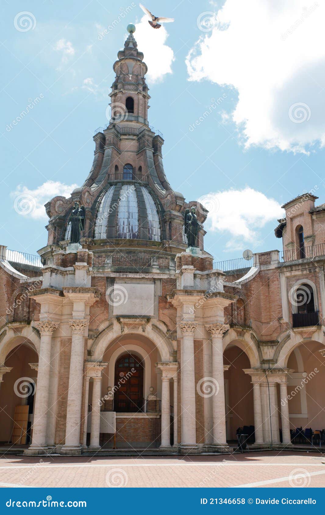 Complesso Di Buon Pastore a Roma Fotografia Stock - Immagine di stile ...