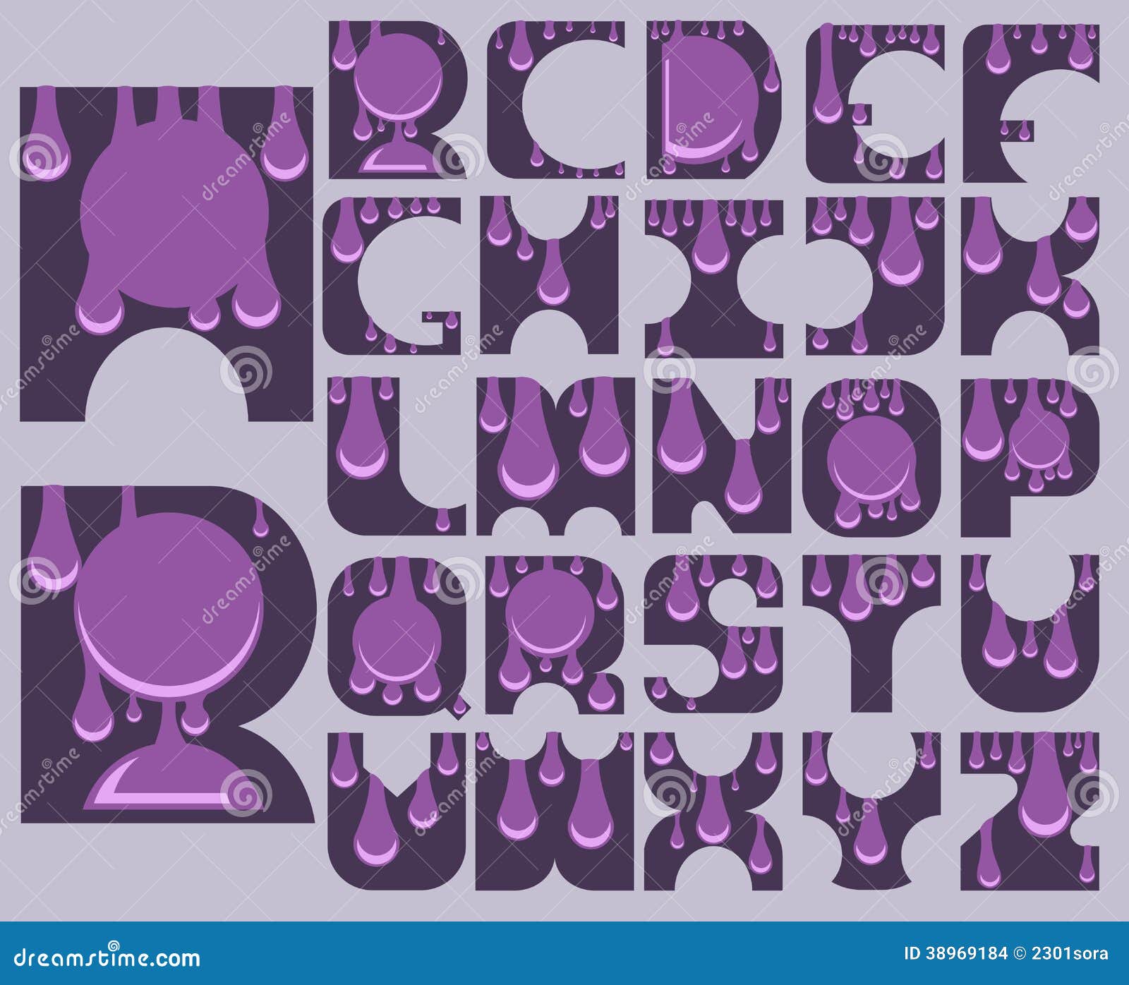 Complete Alphabet. stock vector. Illustration of graphic - 38969184