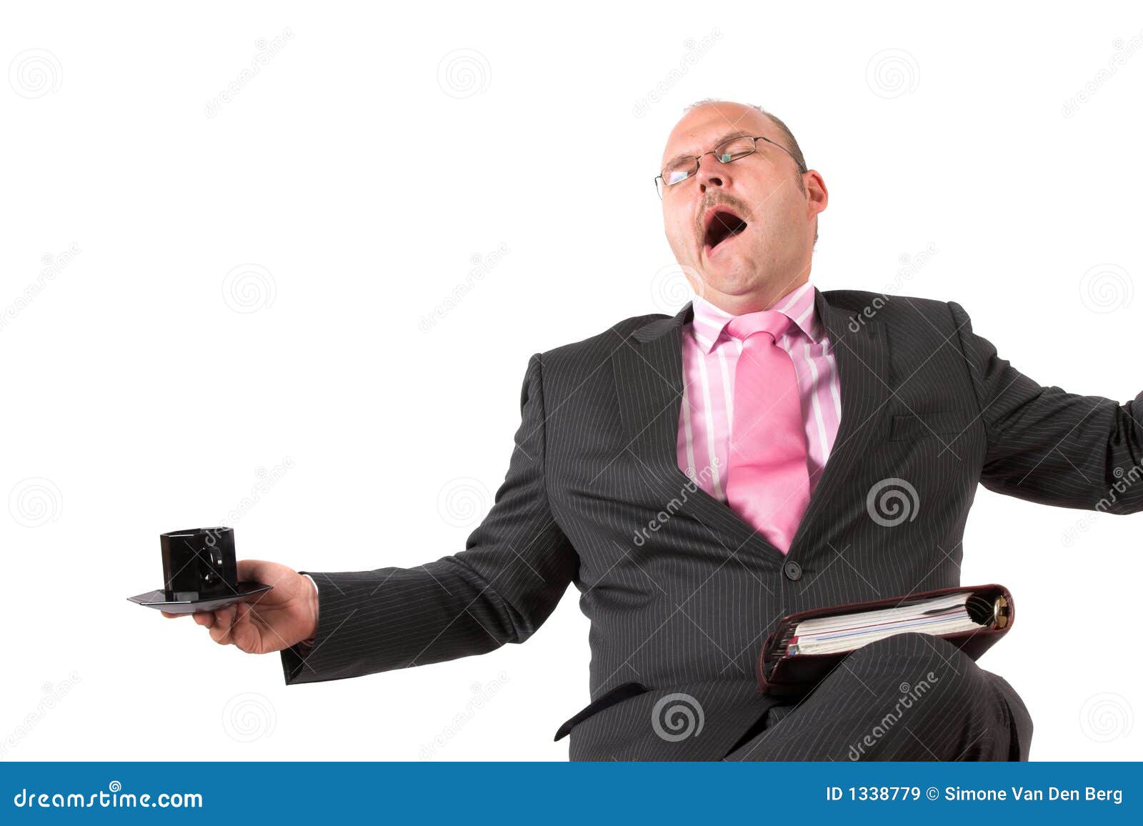 Complete boredom stock image. Image of professional, sitting - 1338779