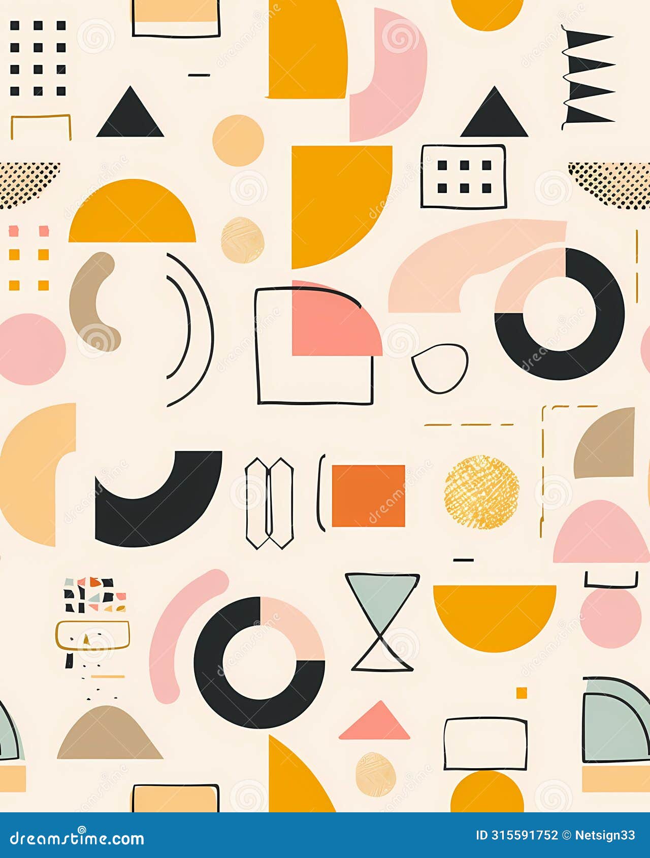 Complete Bundle of Aesthetic Pastel Abstract Shapes for Design Agency ...