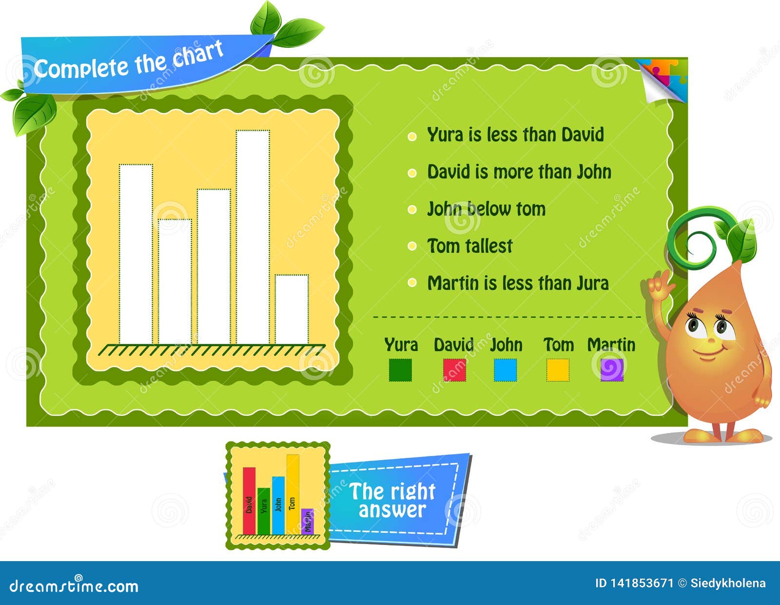 Complete the chart stock illustration. Illustration of entertainment ...