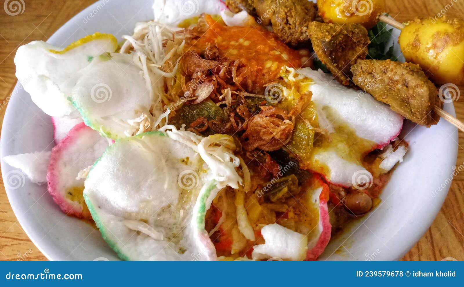 Complete Chicken Porridge Healthy Menu for Breakfast Stock Photo ...