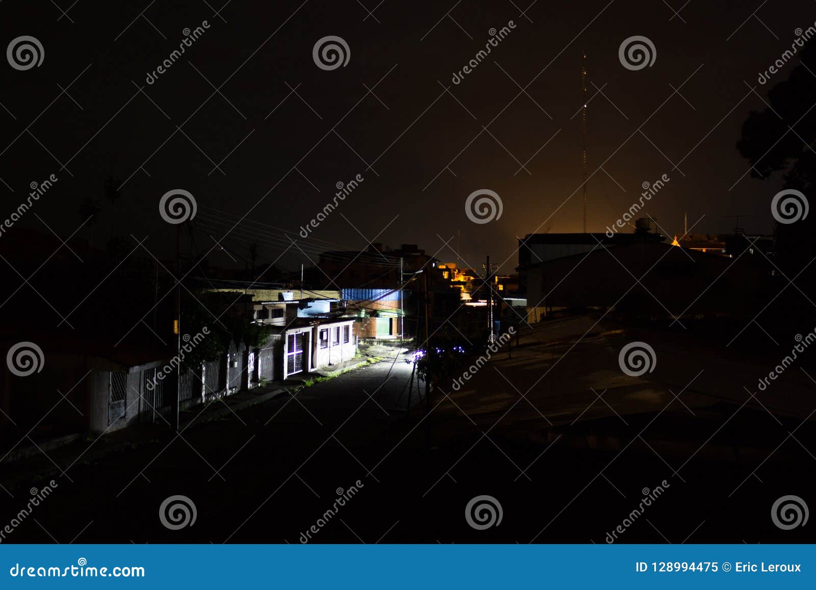 Complete City without Light in Venezuela Editorial Image - Image of ...