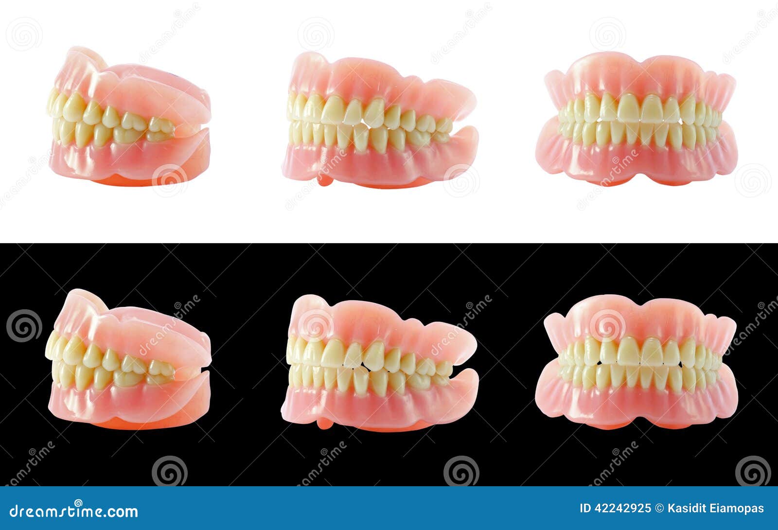 Complete Dentures In Glass Stock Image | CartoonDealer.com #41977507