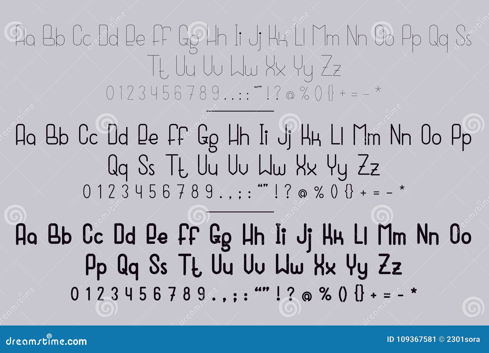 Complete English Alphabet stock vector. Illustration of colorful ...