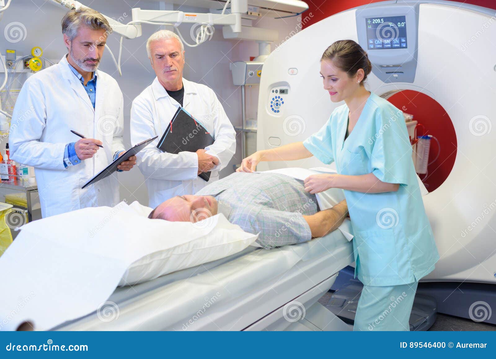 Complete Examination for Patient Stock Photo - Image of imaging ...