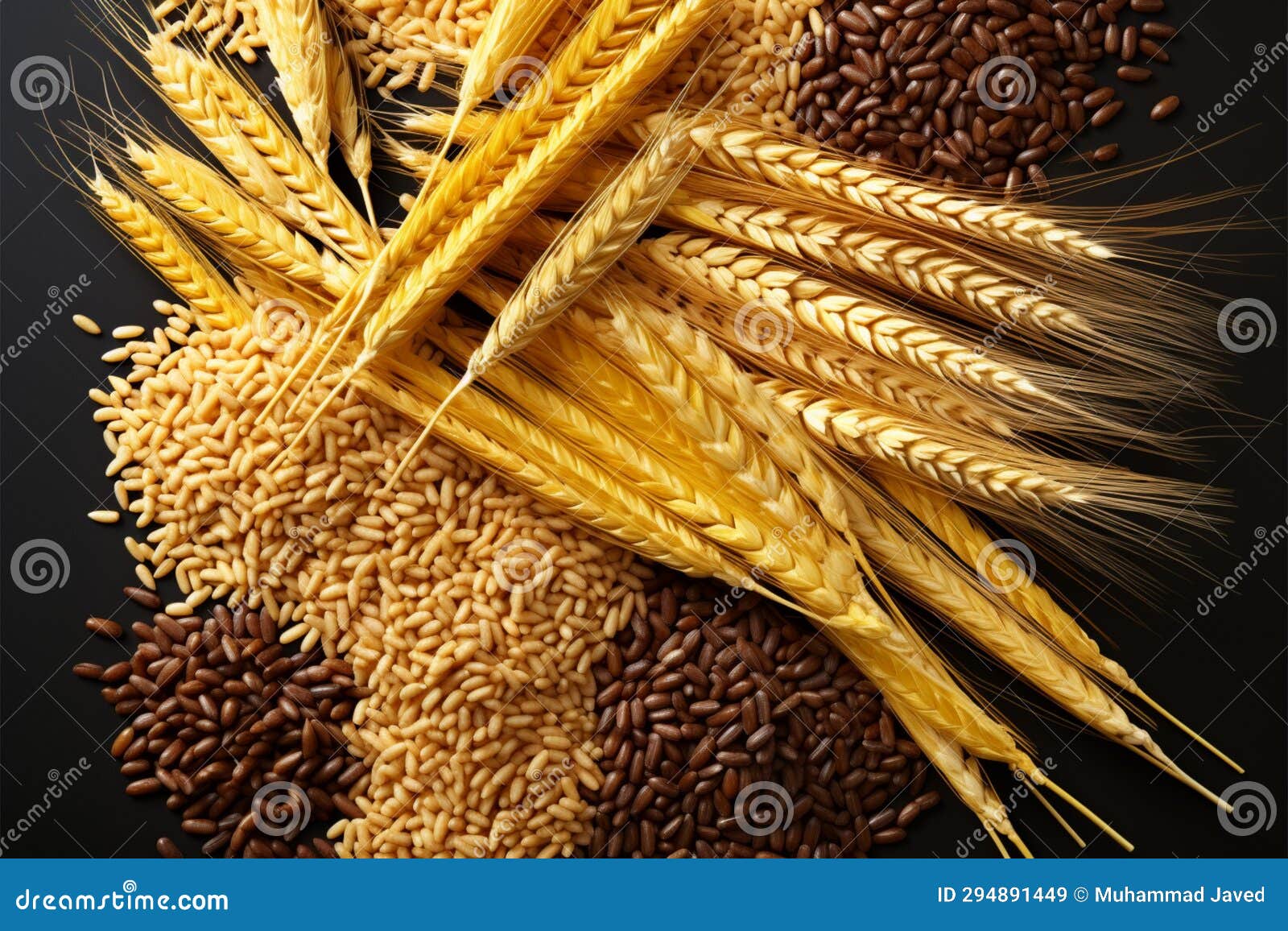 Complete Grains with Their Full Nutritional Value Intact Stock ...