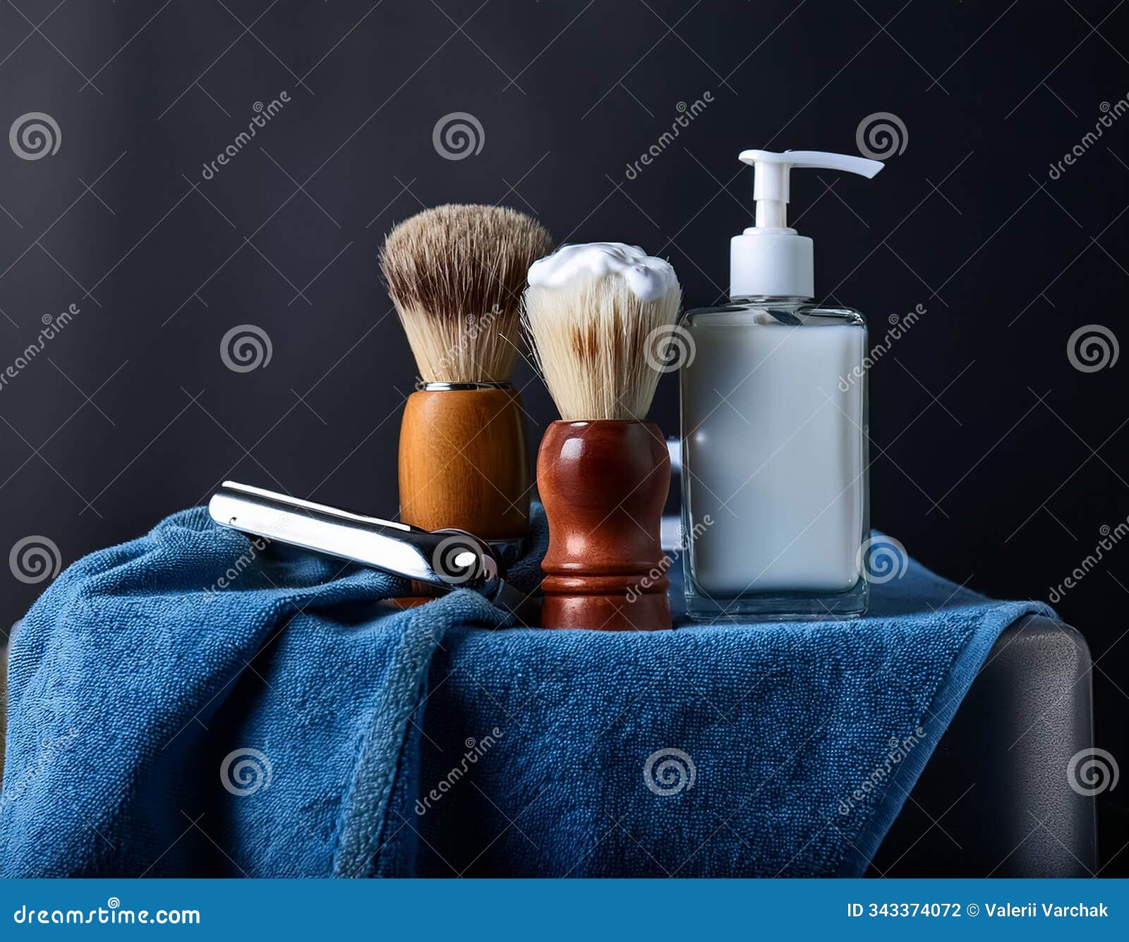 The Complete Guide To Shaving Accessories for Men Stock Illustration ...