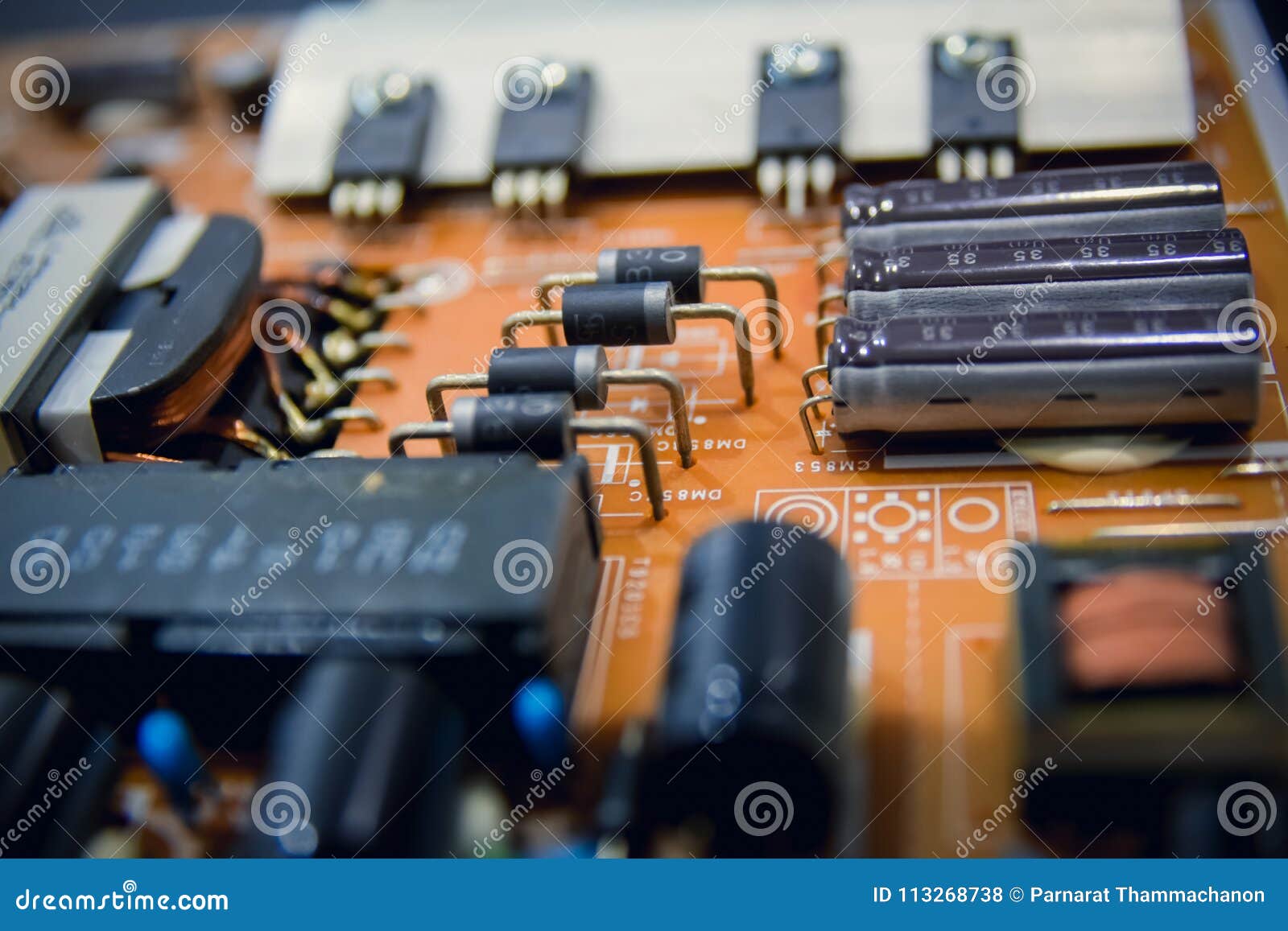 Complete main board stock photo. Image of circuit, mainboard - 113268738
