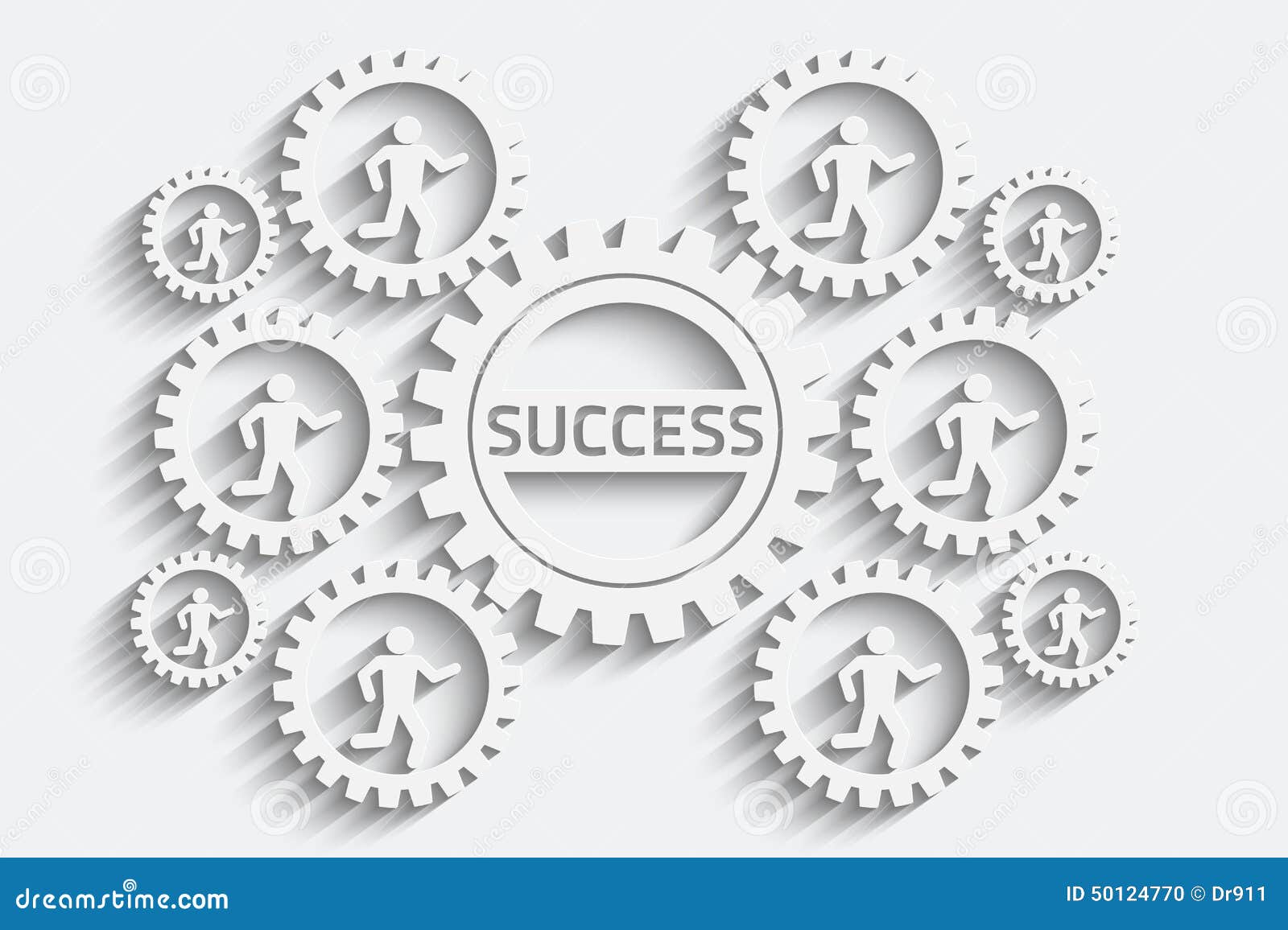 Complete the Process stock vector. Illustration of corporate - 50124770