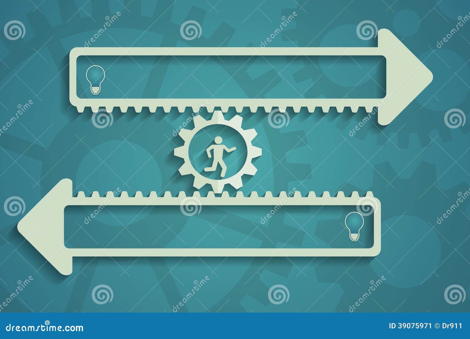 Complete the Process stock illustration. Illustration of design - 39075971