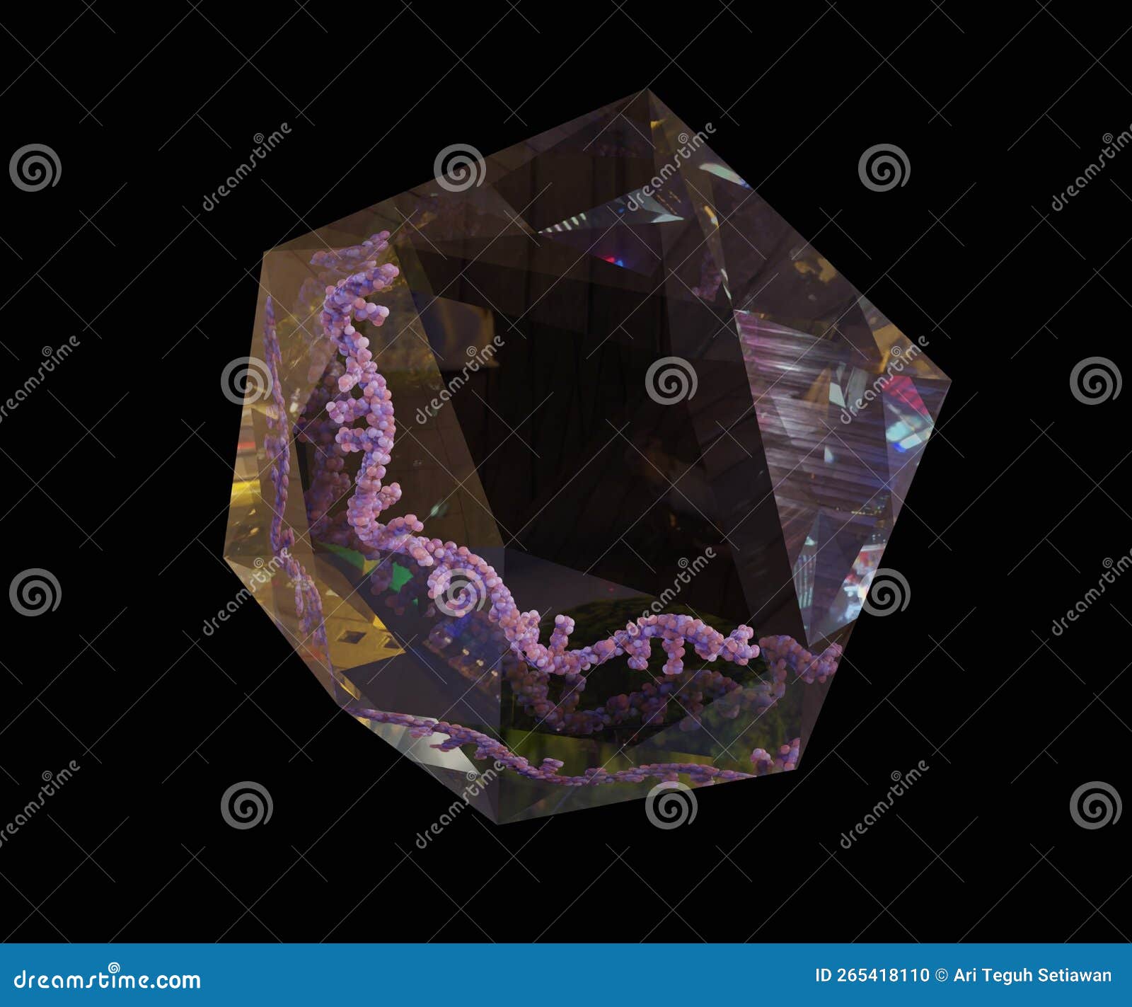 Complete RNA Armored In The Black Background Royalty-Free Stock Image ...
