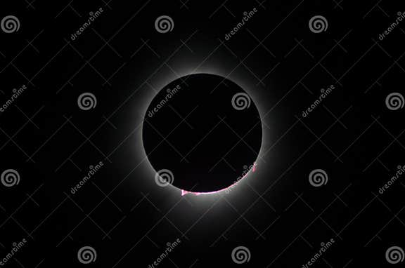 Solar Total Eclipse 2024 from Plattsburgh NY Stock Photo - Image of ...