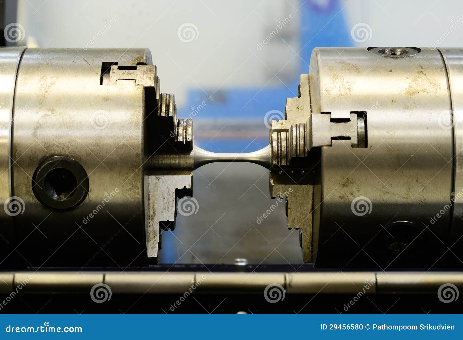 Complete Setting the Torsion Specimen To Test Stock Photo - Image of ...