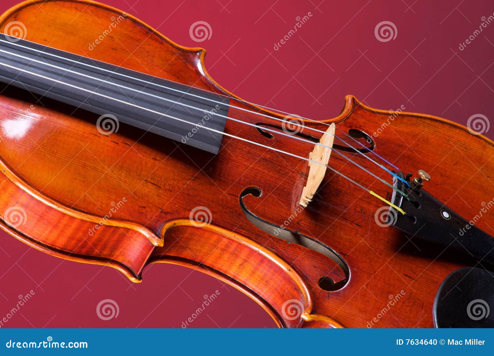 Complete Violin Viola on Red Stock Photo - Image of instrument, resin ...