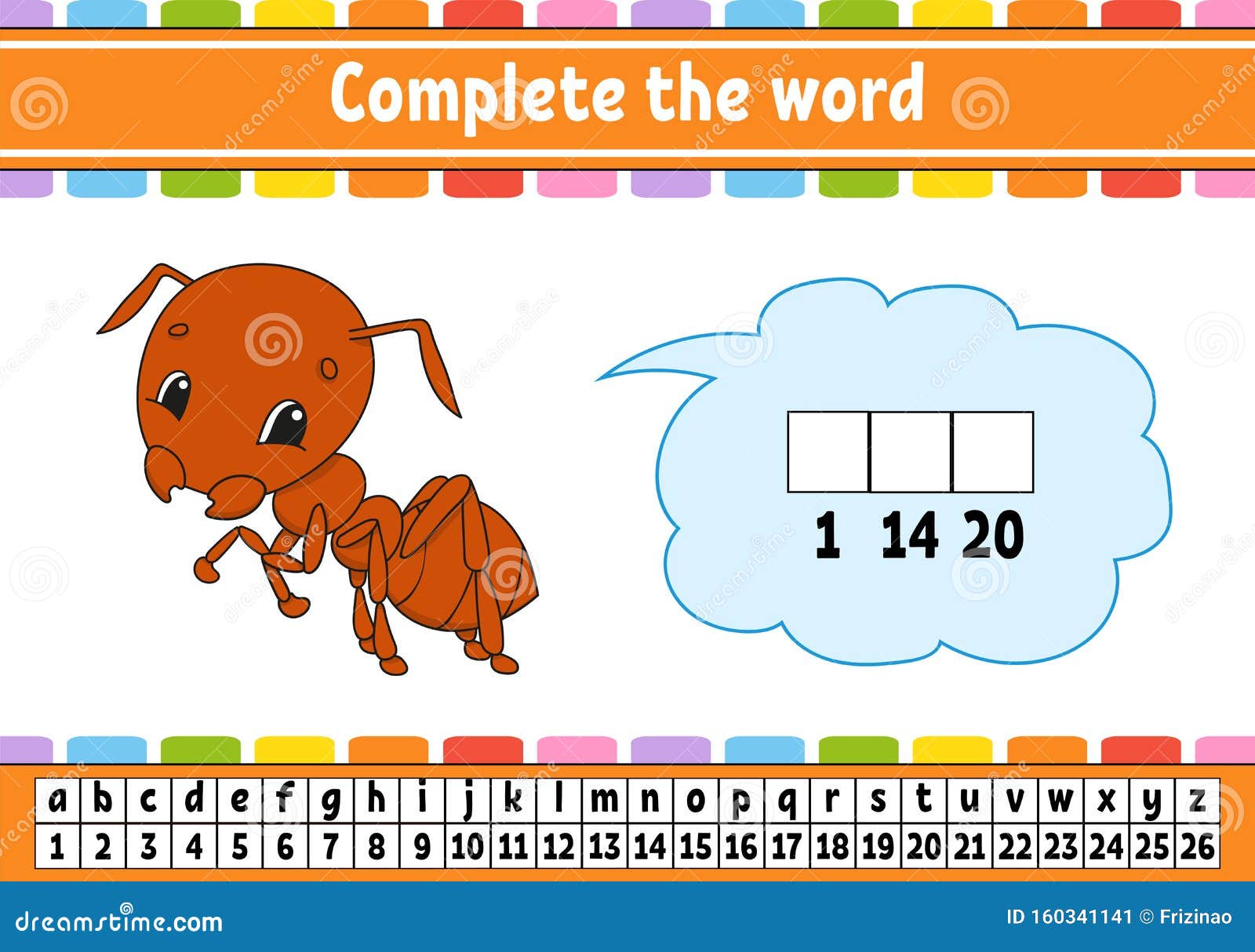 Complete the Words. Cipher Code. Learning Vocabulary and Numbers ...
