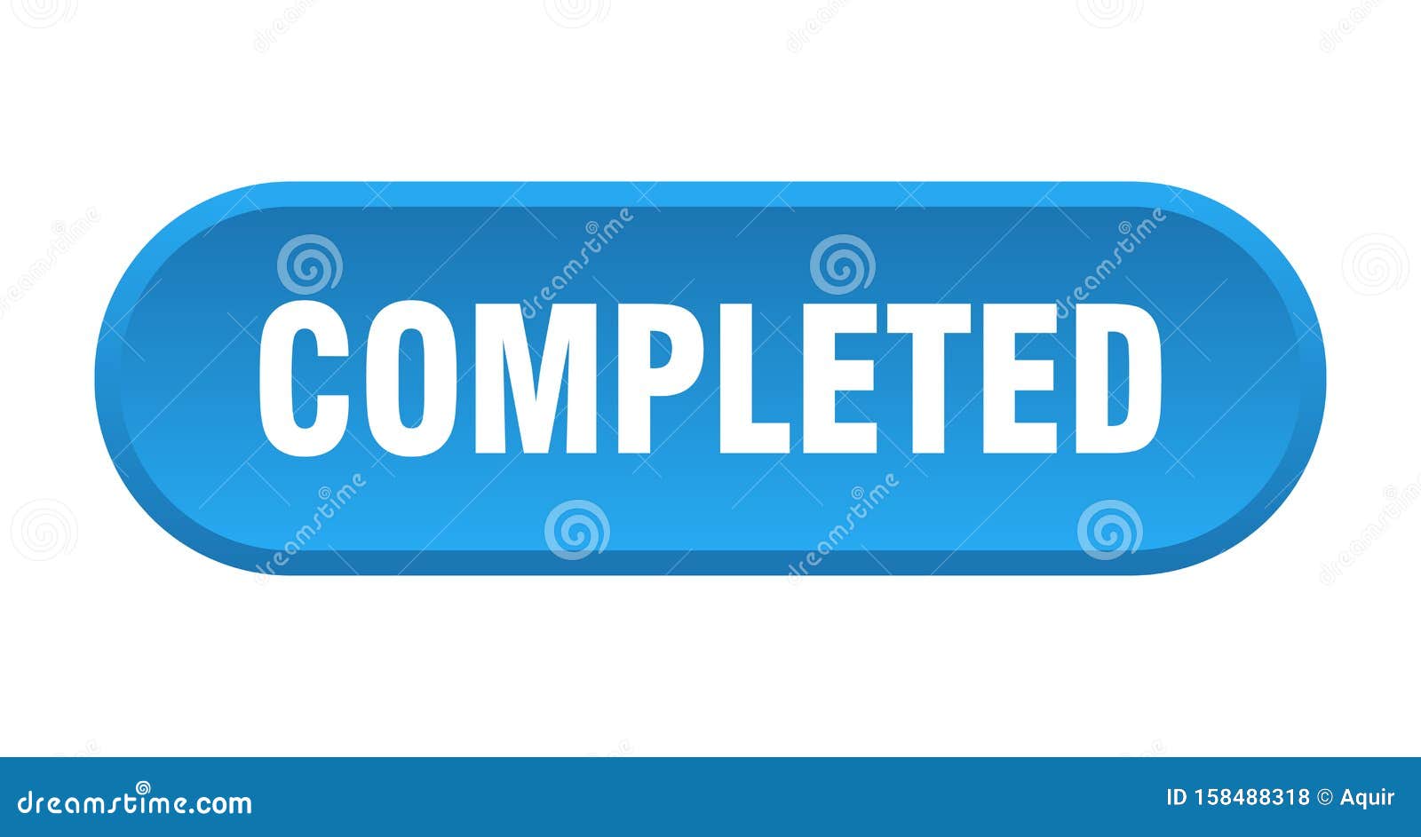 Completed button stock vector. Illustration of peeler - 158488318