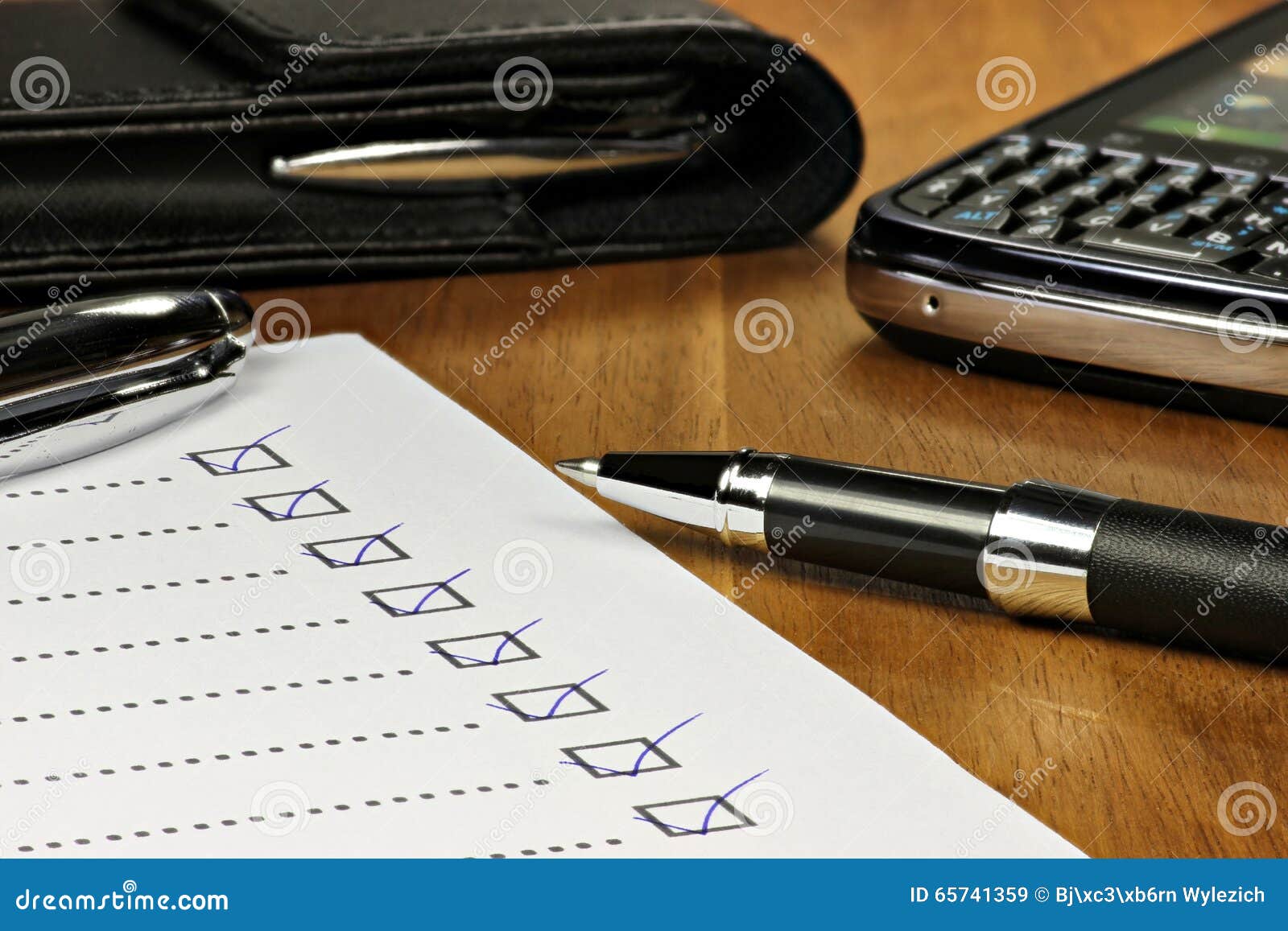 Completed Checklist Stock Photography | CartoonDealer.com #65741204