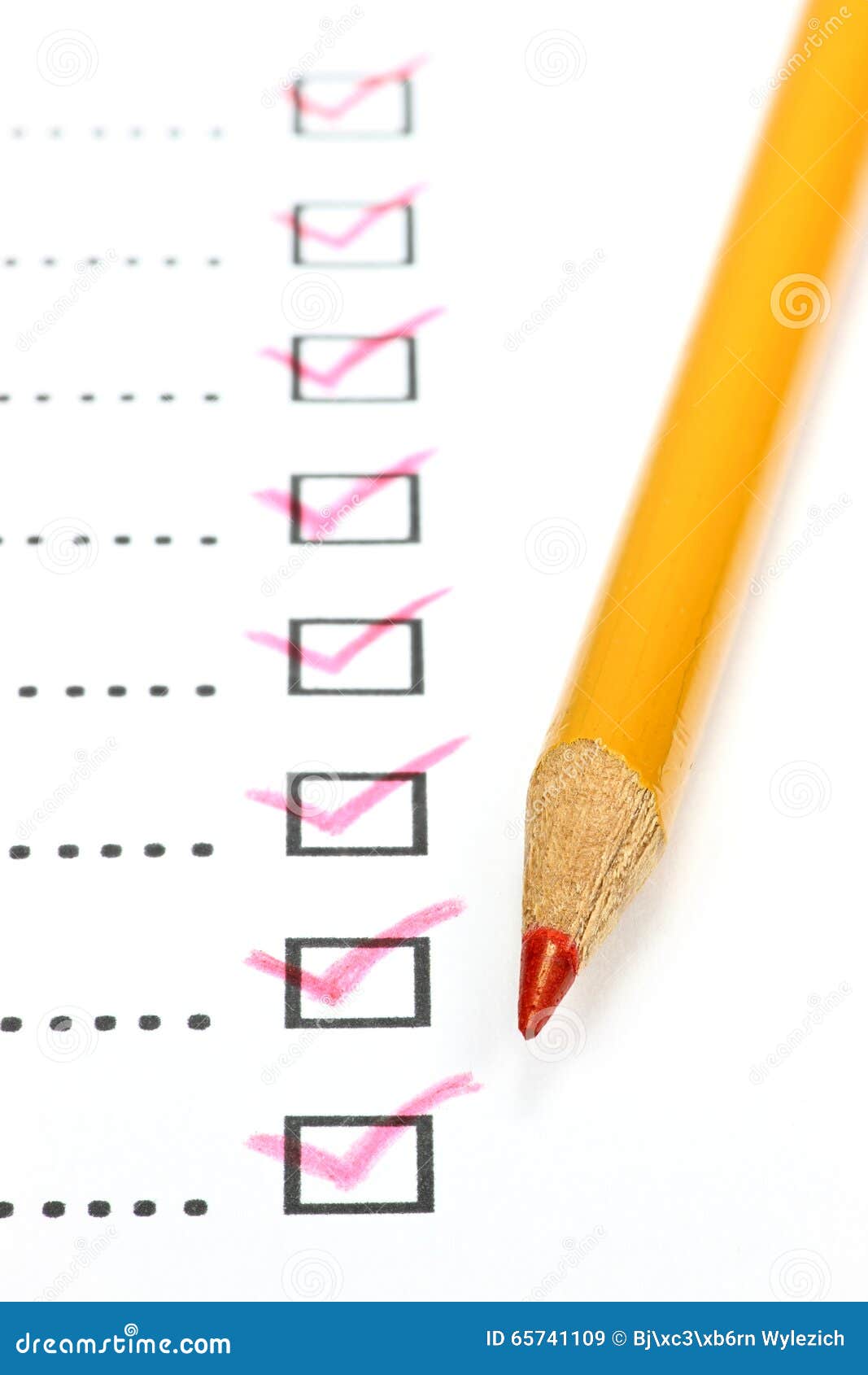 Completed checklist stock image. Image of sign, execute - 65741109