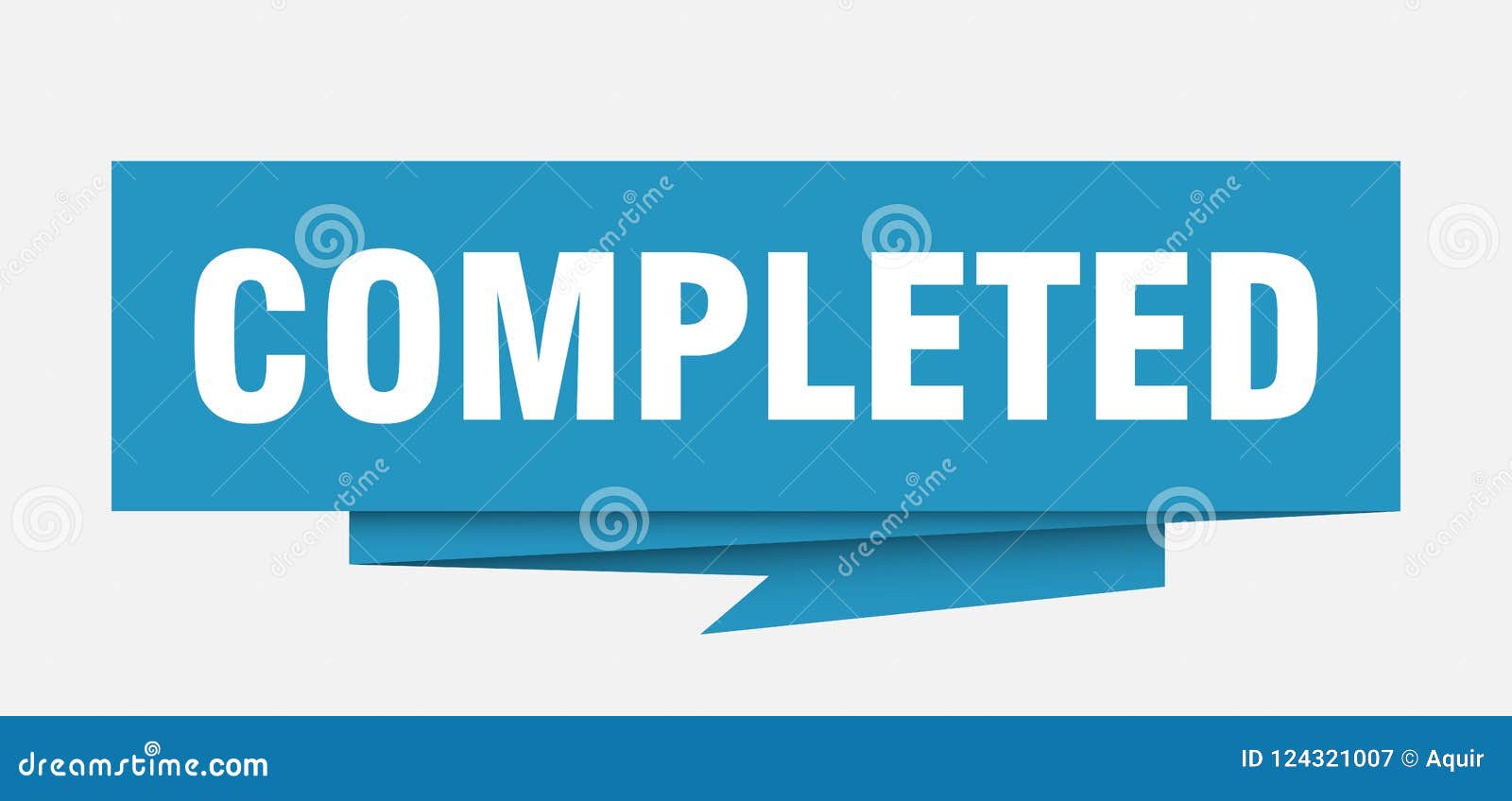 Completed stock vector. Illustration of sign, peeler - 124321007