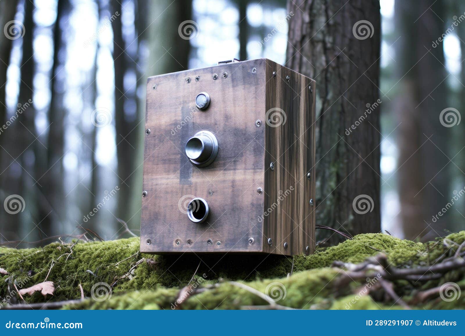 Completed Diy Pinhole Camera in Natural Setting Stock Image - Image of ...