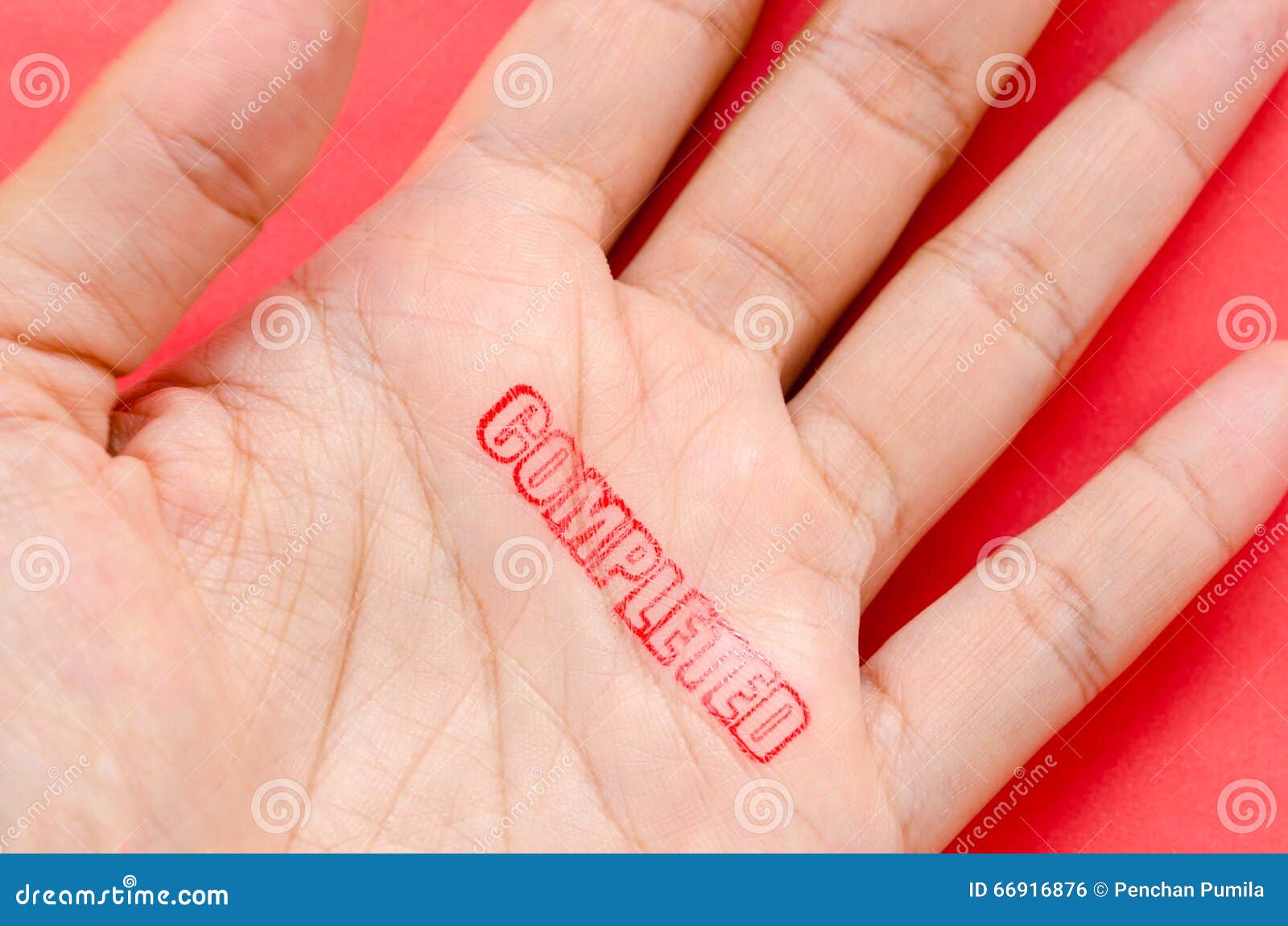 Completed Stamp Stock Photo | CartoonDealer.com #247818