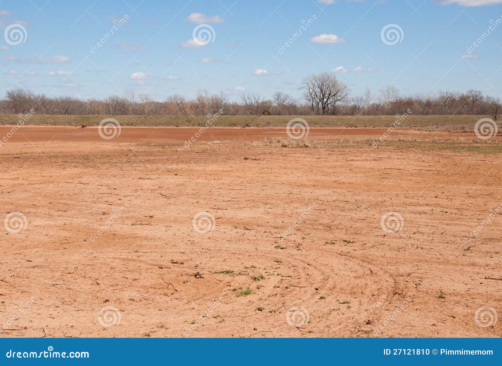 Almost Completely Dried Up Reservoir Lake Stock Photo - Image of ...