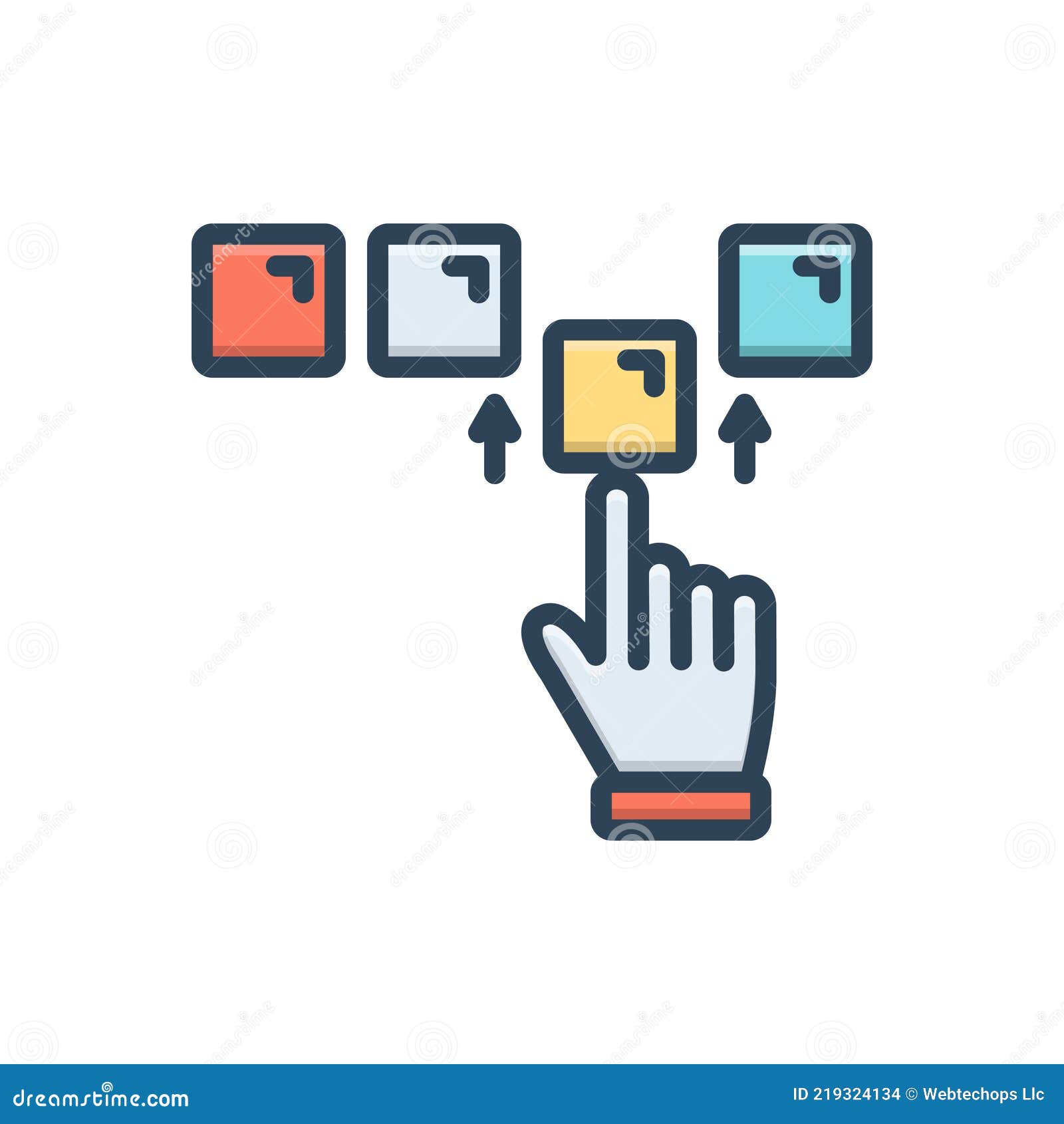 Color Illustration Icon for Completeness, Perfection and Integrity ...