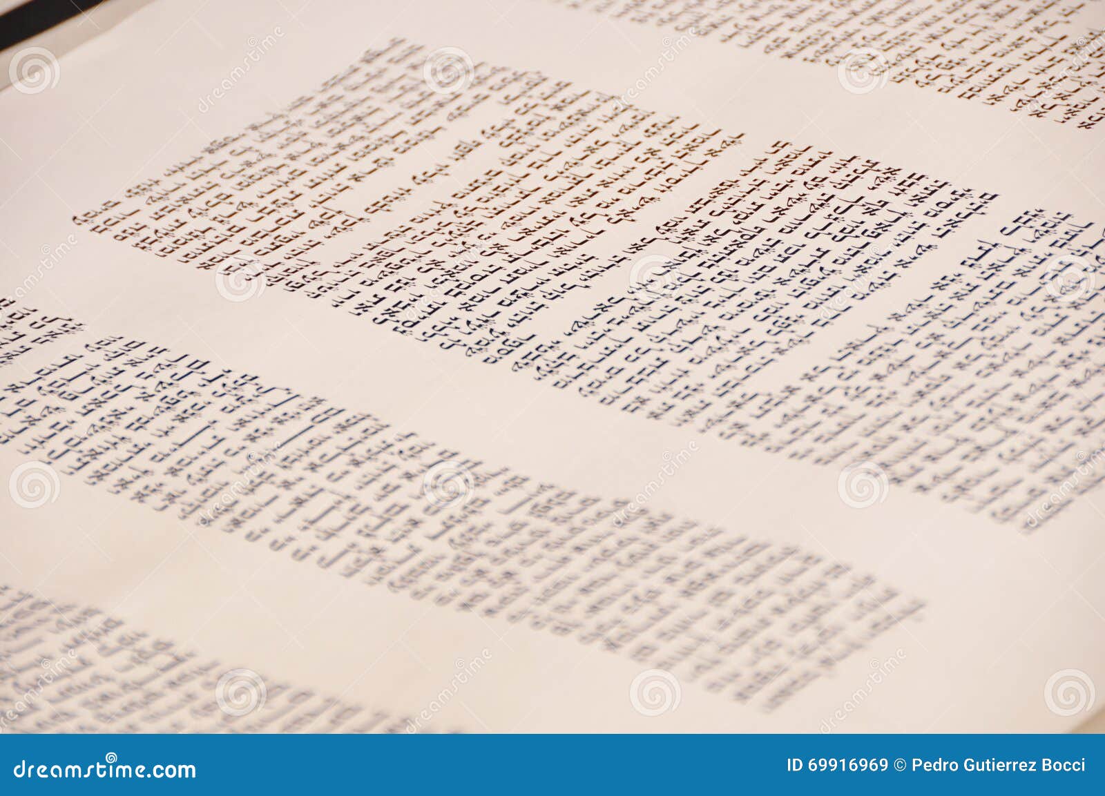 Completing a Torah stock image. Image of still, sacred - 69916969